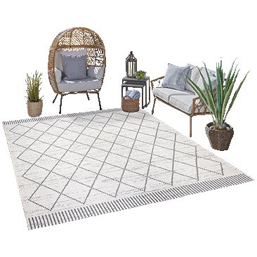 Ravenna 7'10" x 10' Indoor/Outdoor Rug