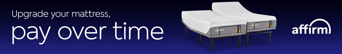 upgrade your mattress. pay over time