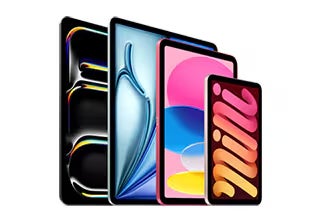 An image of various iPad models