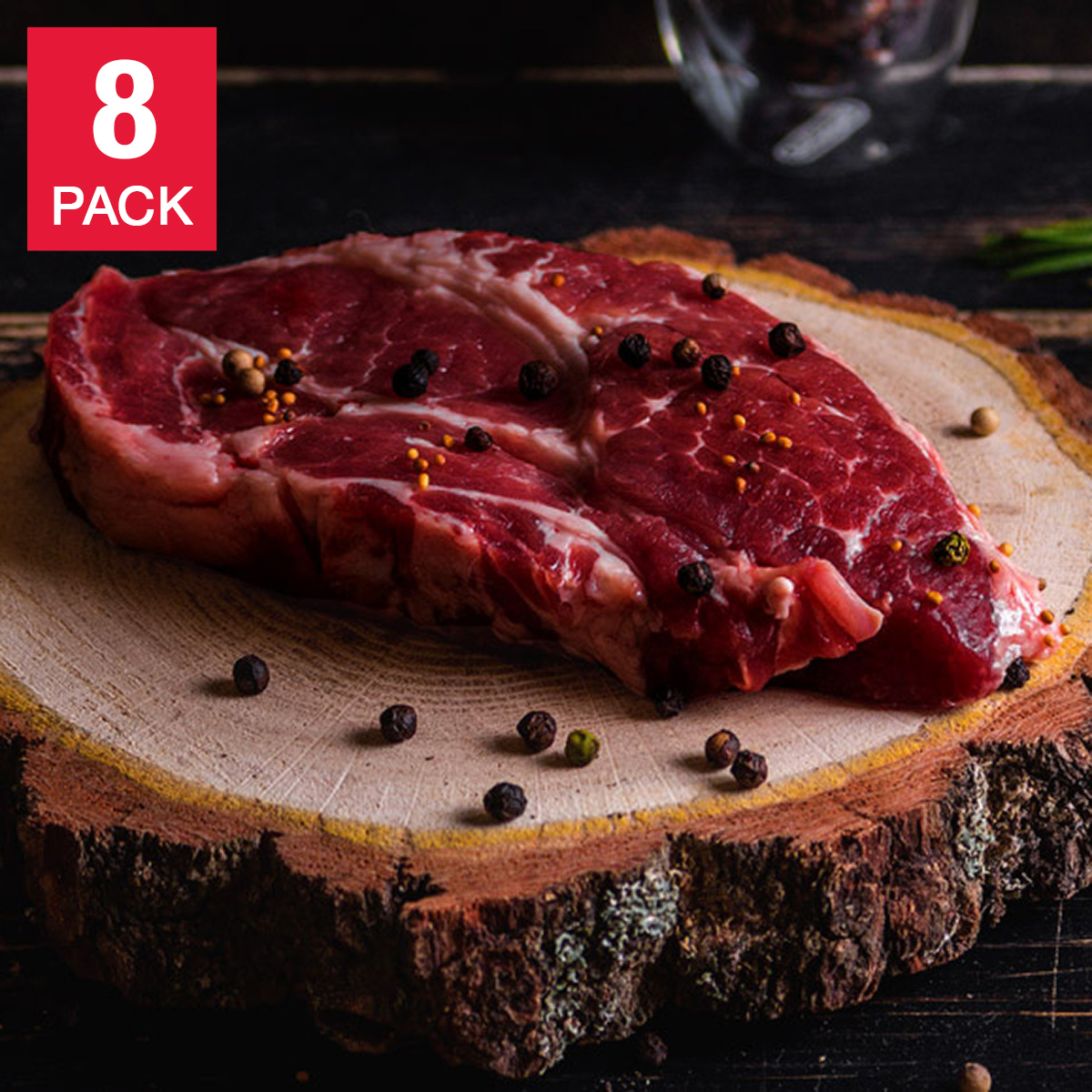 Northfork Meats - Venison Ribeye Steaks 2 x 112 g (4 oz) x 8 pack | Costco