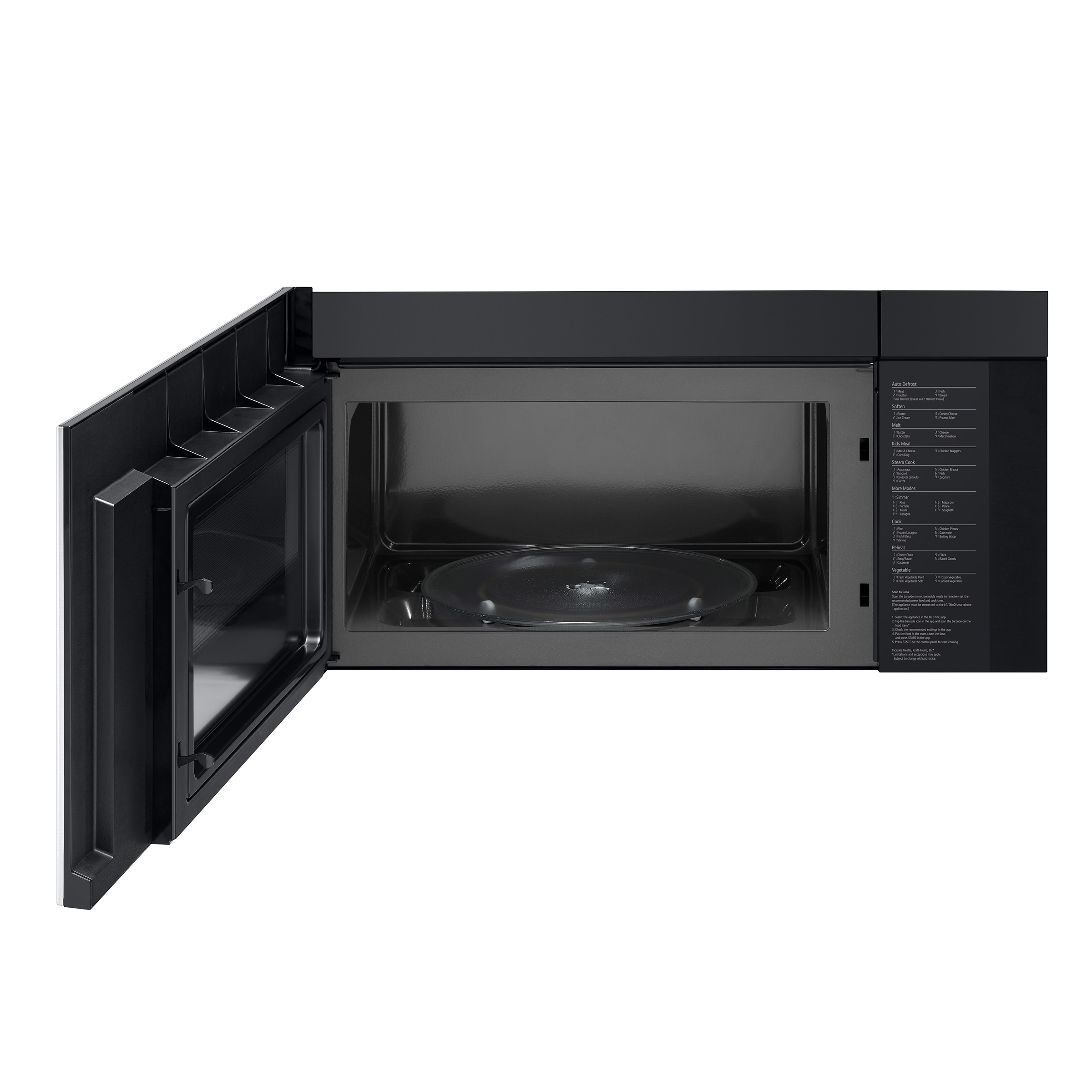 LG 2.0 cu. ft. Smudge Resistant Stainless Steel Over-the-Range ...