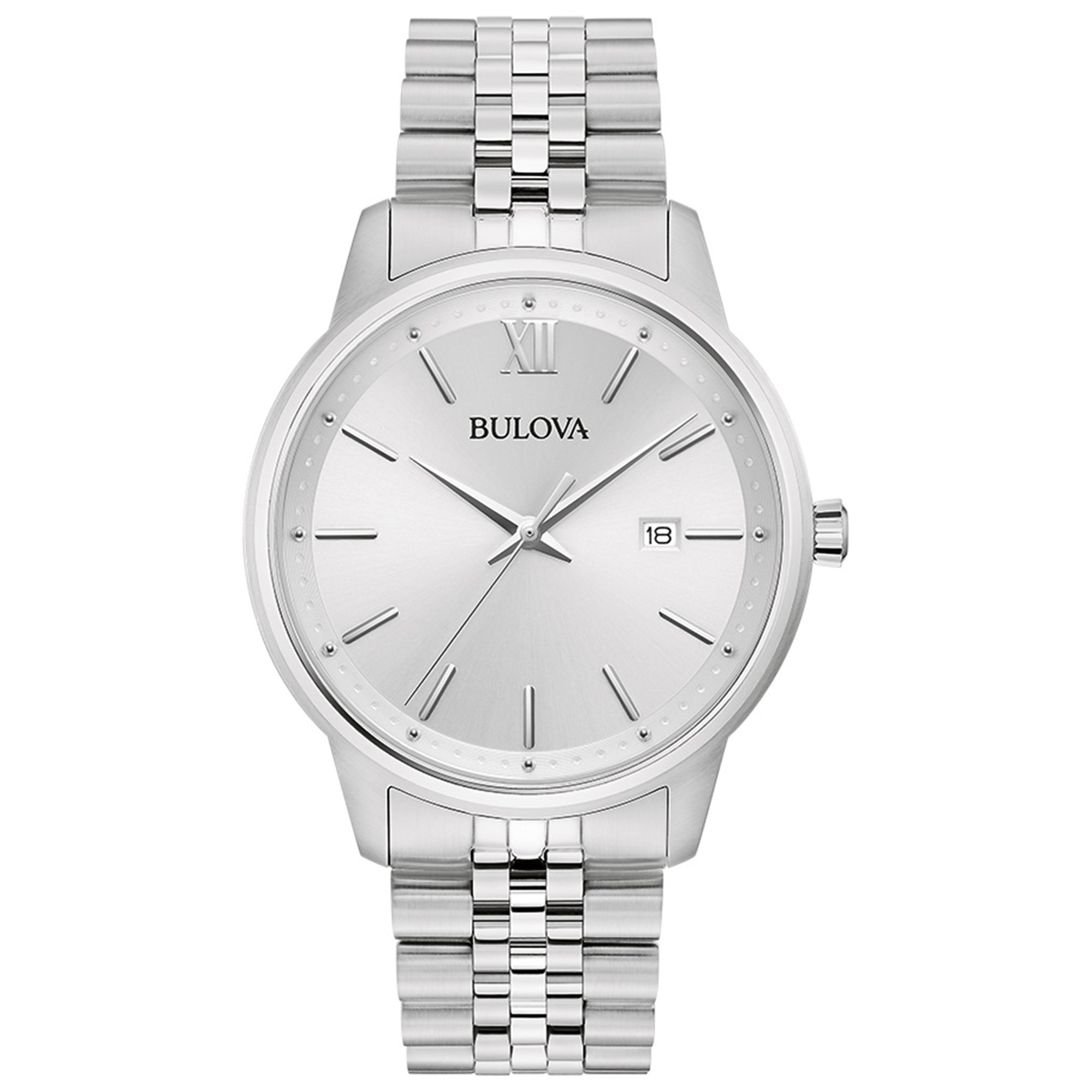 Bulova Classic Silver-white Dial Mens Watch | Costco