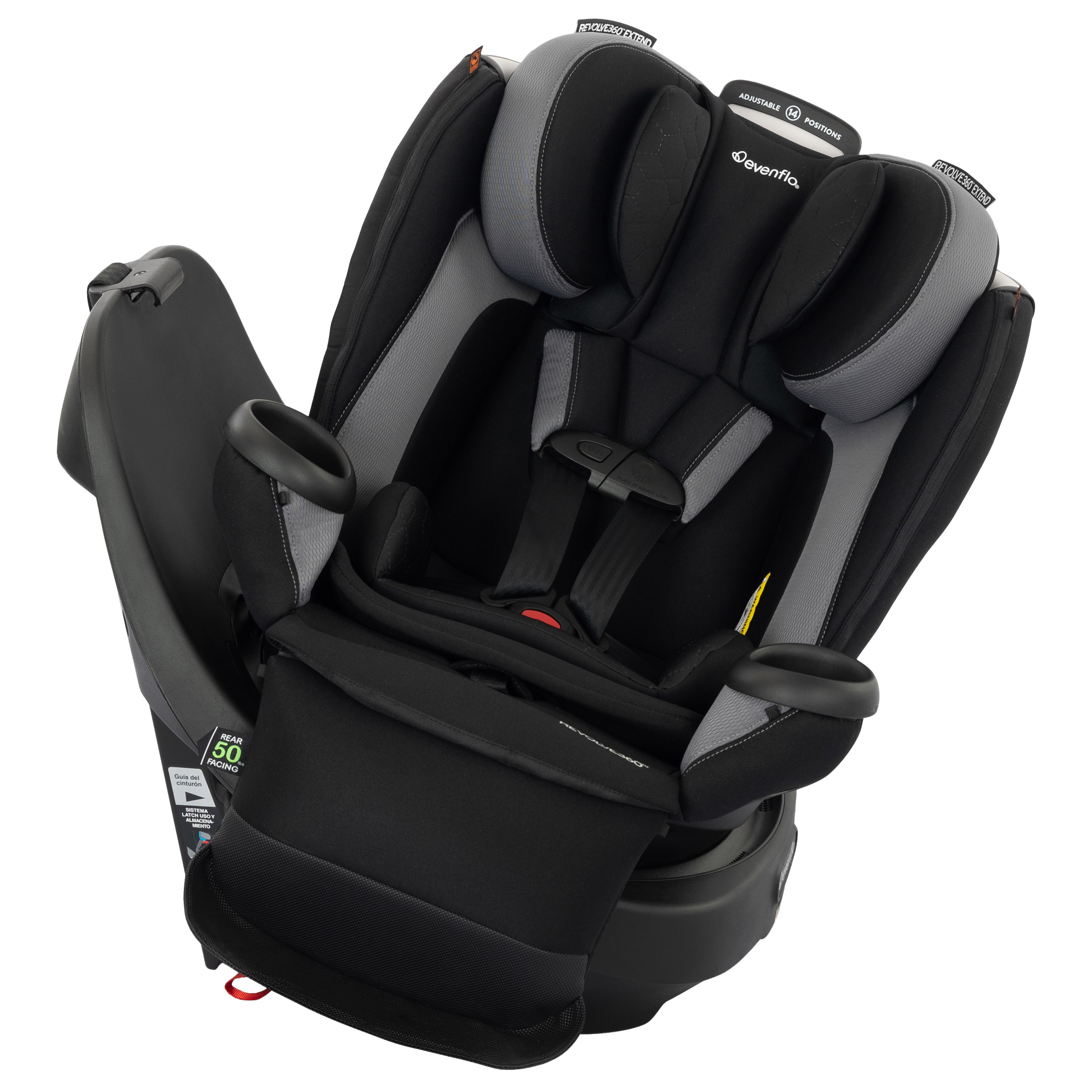 Evenflo - Revolve 360 All-In-One Car Seat, with Quick Clean Cover | Costco