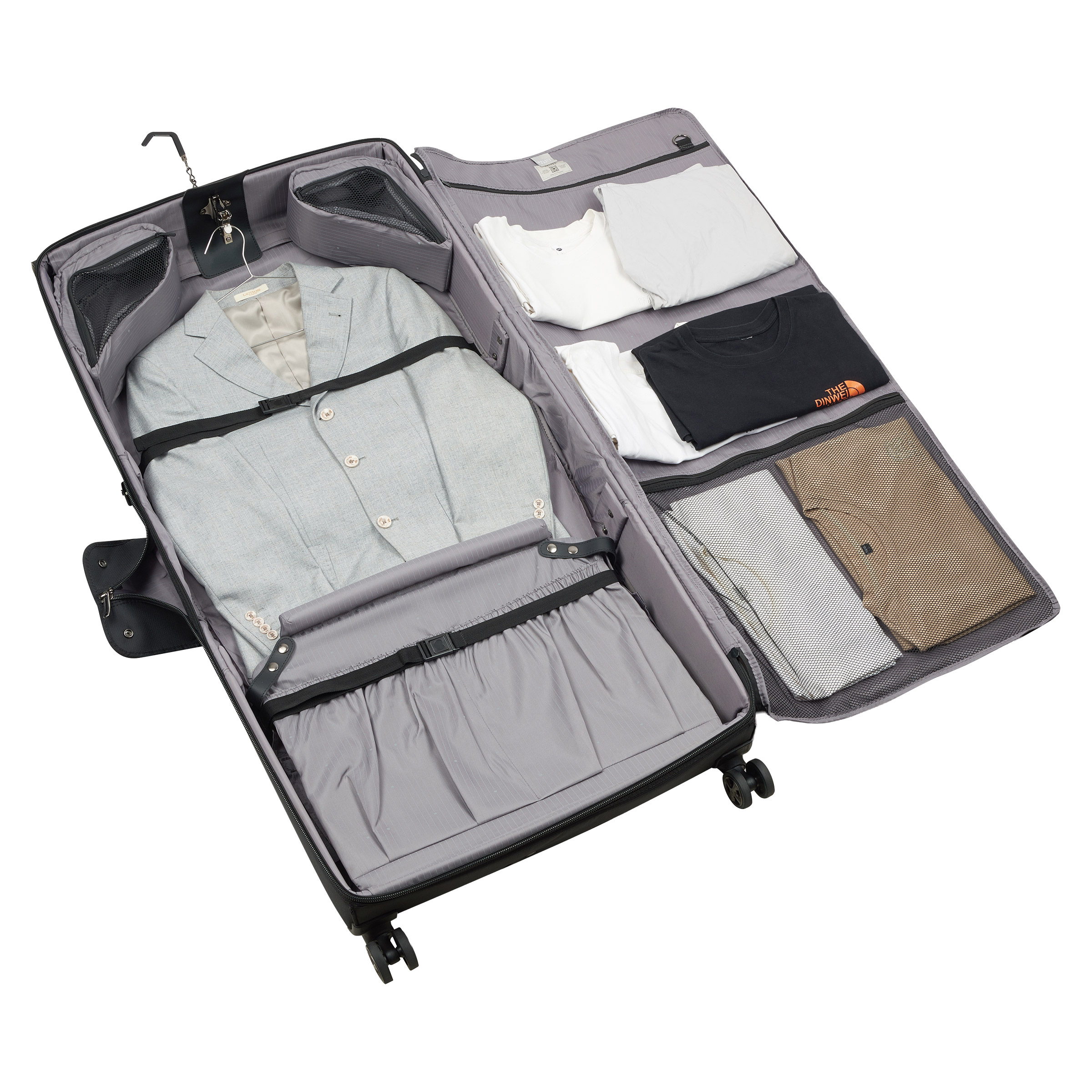 Delsey Paris Rolling Garment Bag with Spinner Wheels | Costco