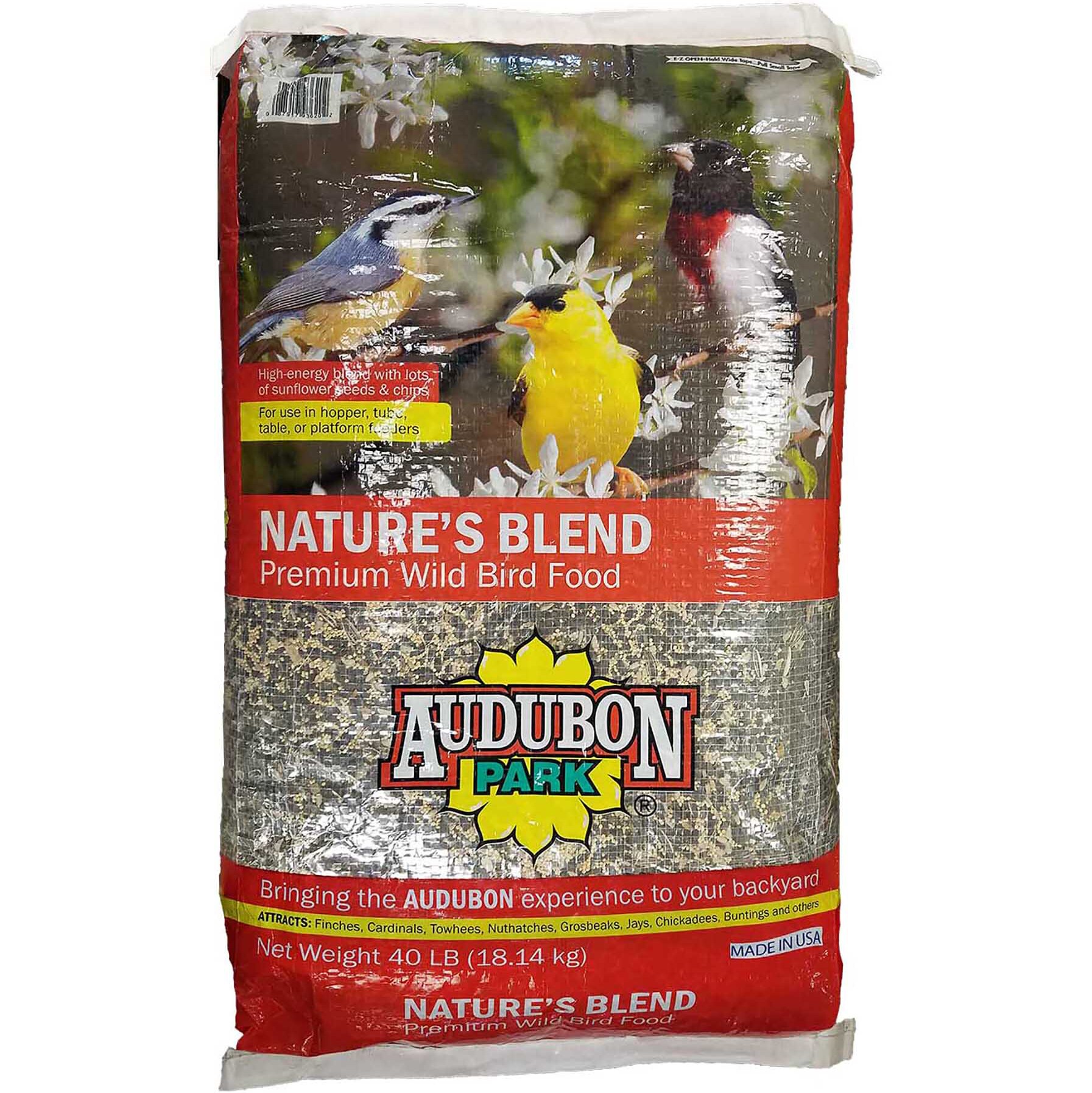 Audubon Park Nature’s Blend Premium Wild Bird Food, 40 lbs | Costco