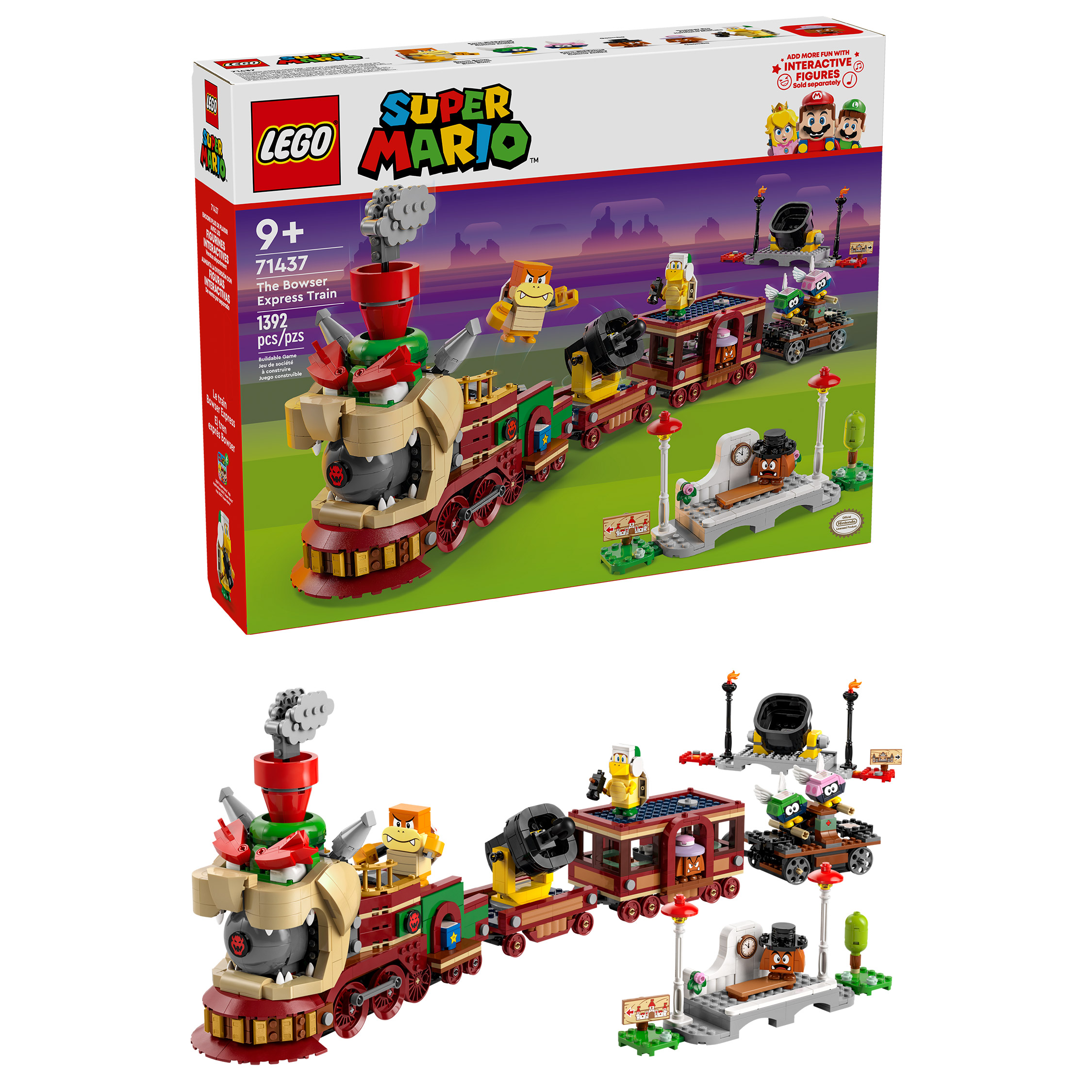 LEGO Super Mario The Bowser Express Train 71437 | Costco