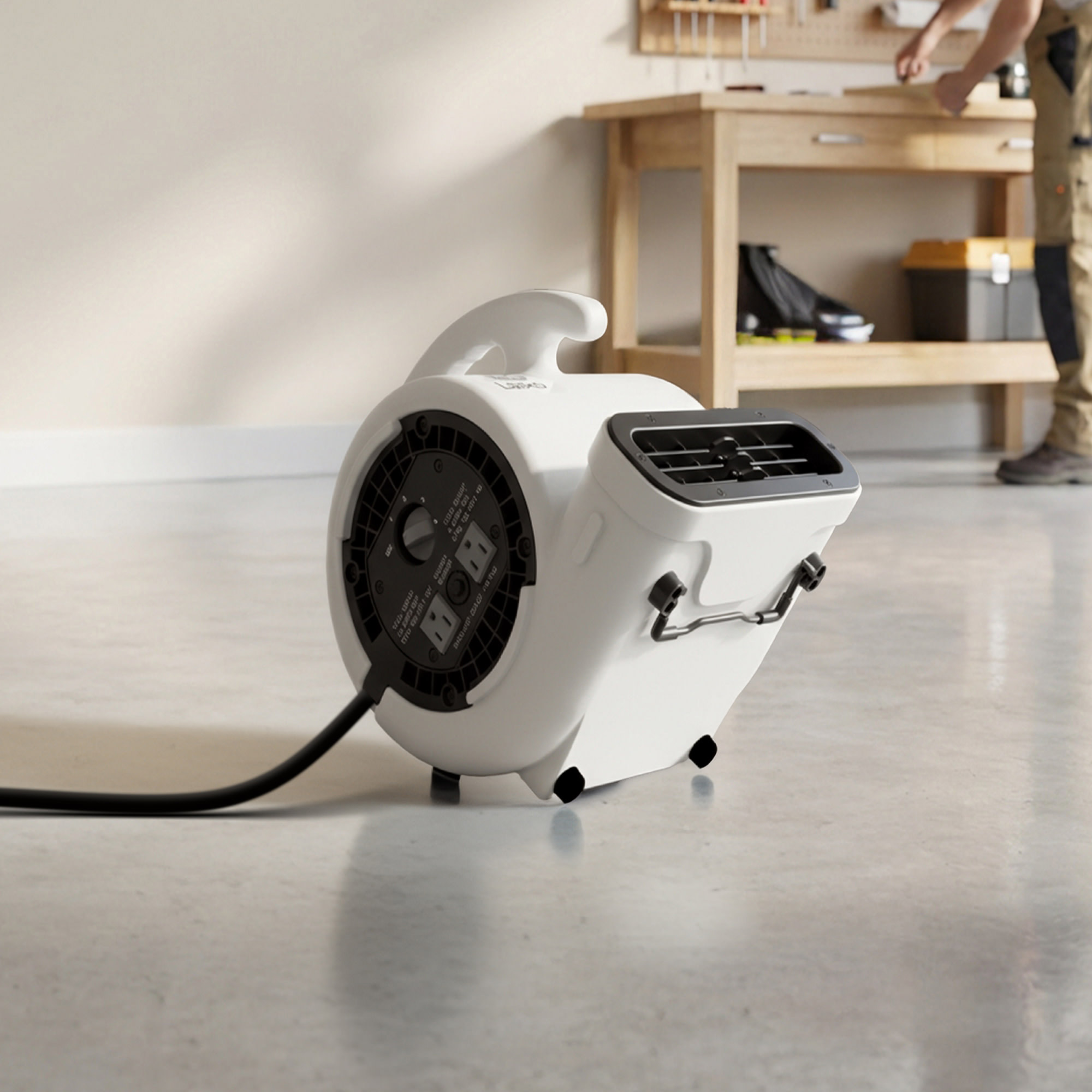 Lasko Super Fan MAX, 4-Speed Multi-Purpose Compact Air Mover, Blower ...