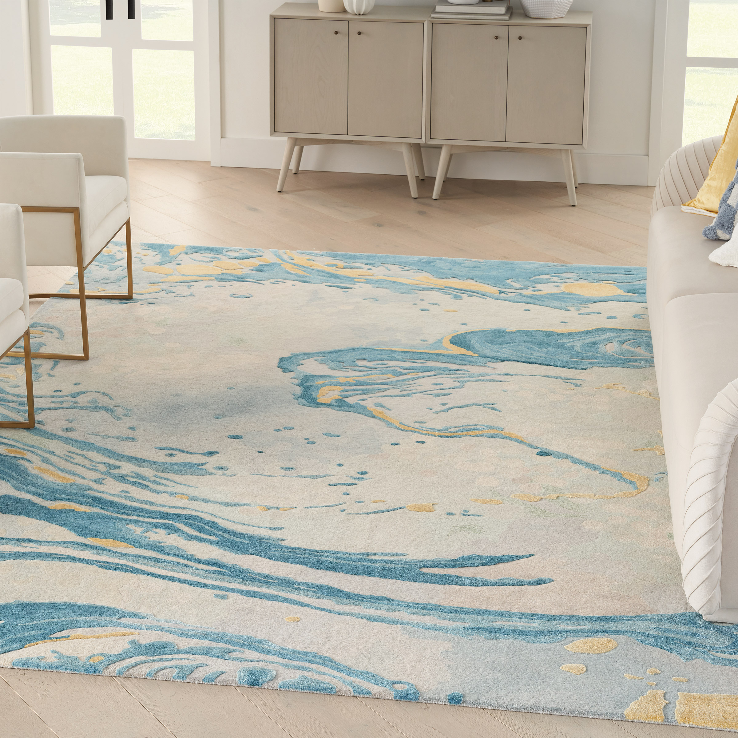 Kroma Area Rug, Ocean Breeze | Costco