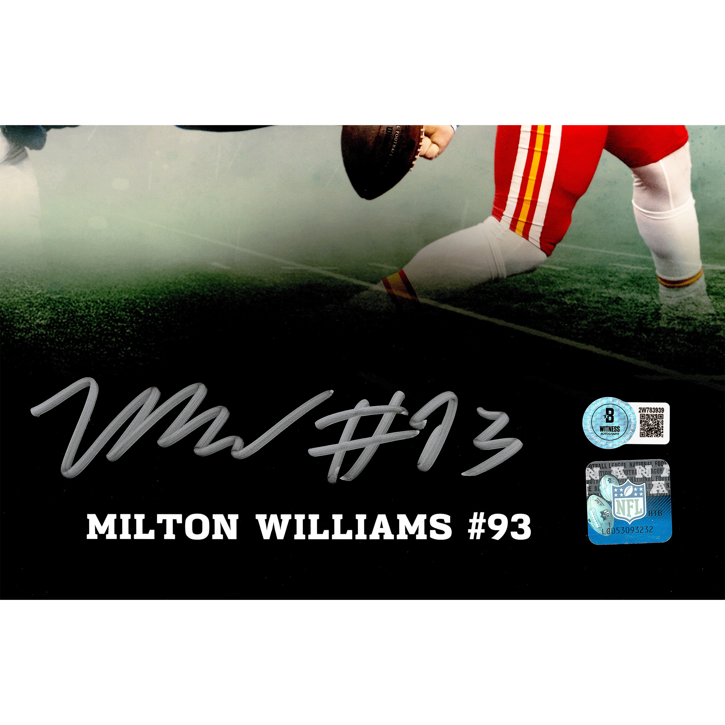 Brandon Graham & Milton Williams Autographed Framed 16” x 20” Photo ...