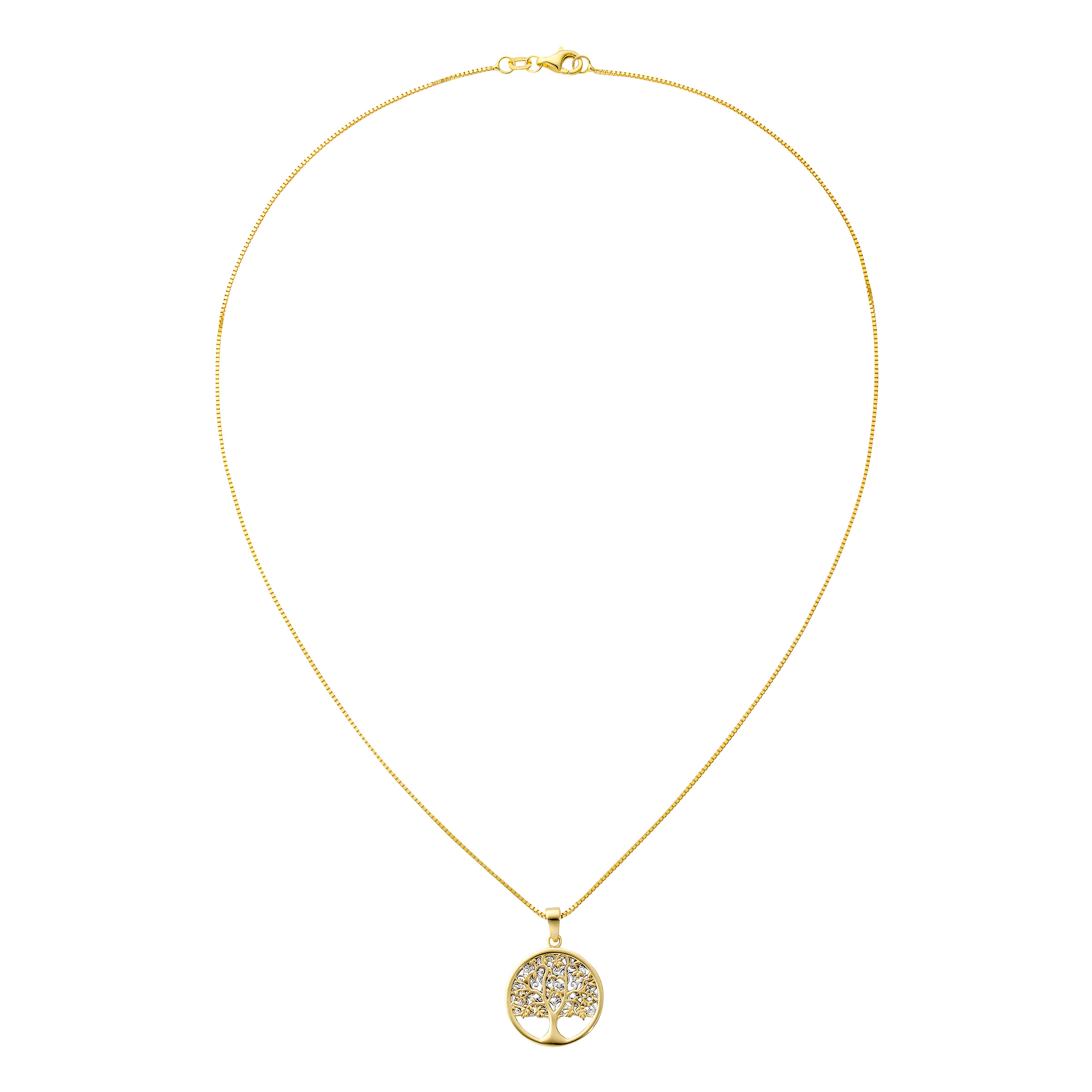 14kt Two-Toned Tree of Life Pendant | Costco