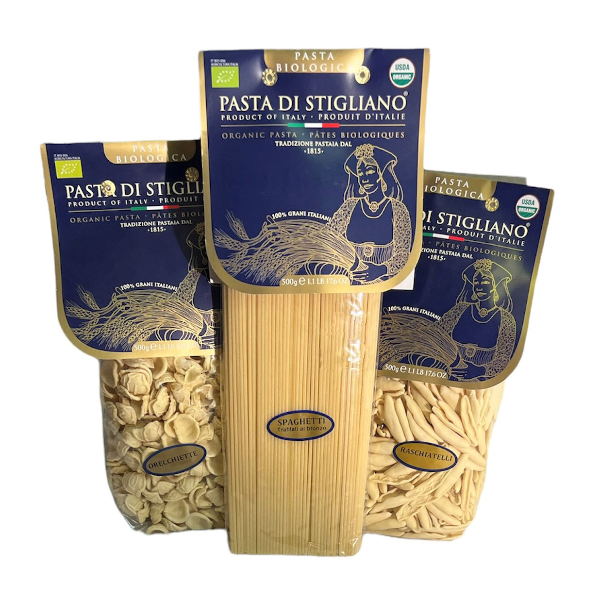 Pasta di Stigliano Organic Durum Wheat Spaghetti, Raschiatelli and ...