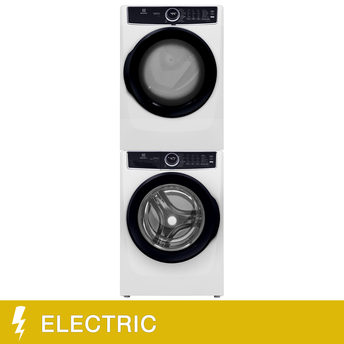 Electrolux 6 Series Laundry Bundle 5.2 cu ft. Front Load Washer and 8.0 ...