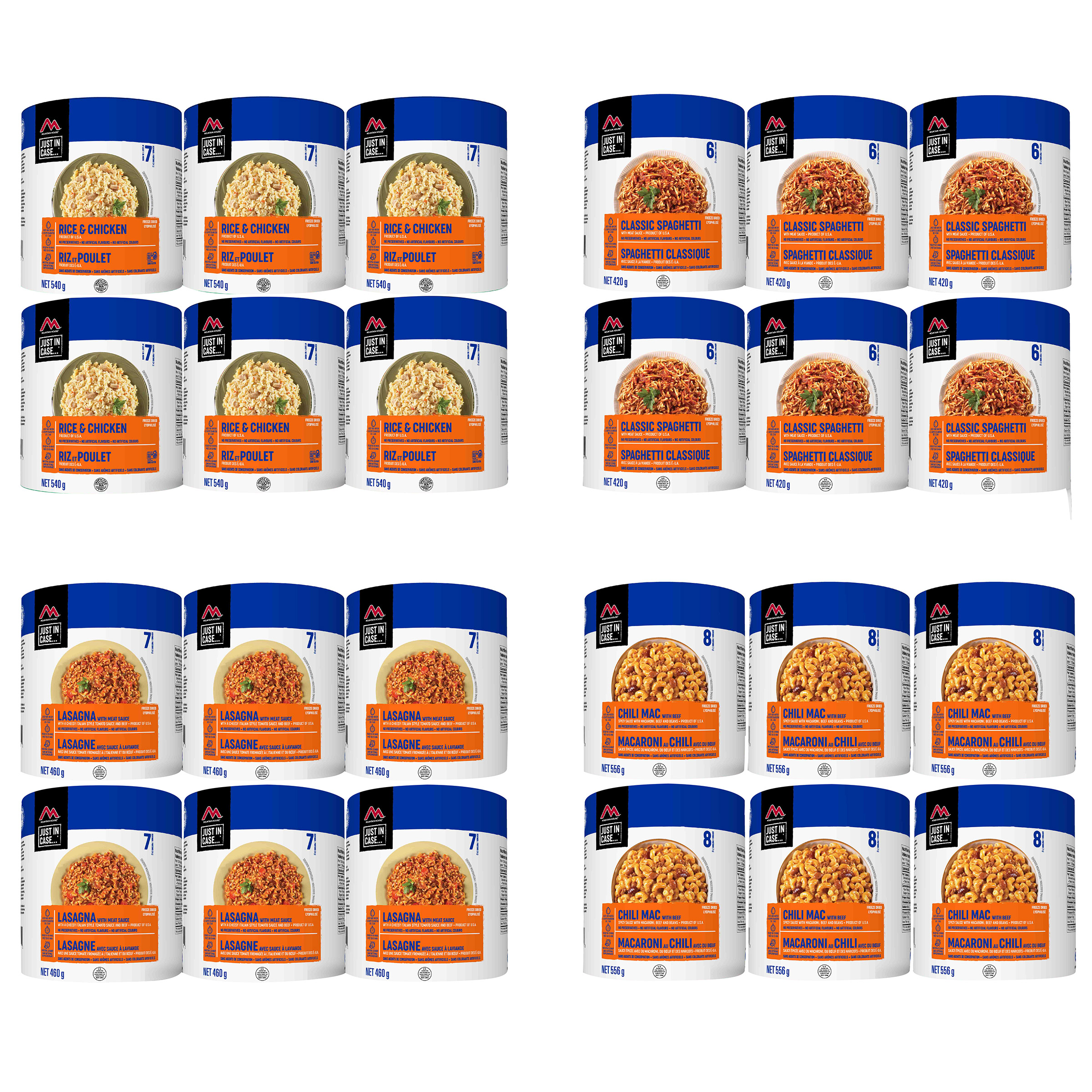 Mountain House 4 Week Food Supply Cans | Costco