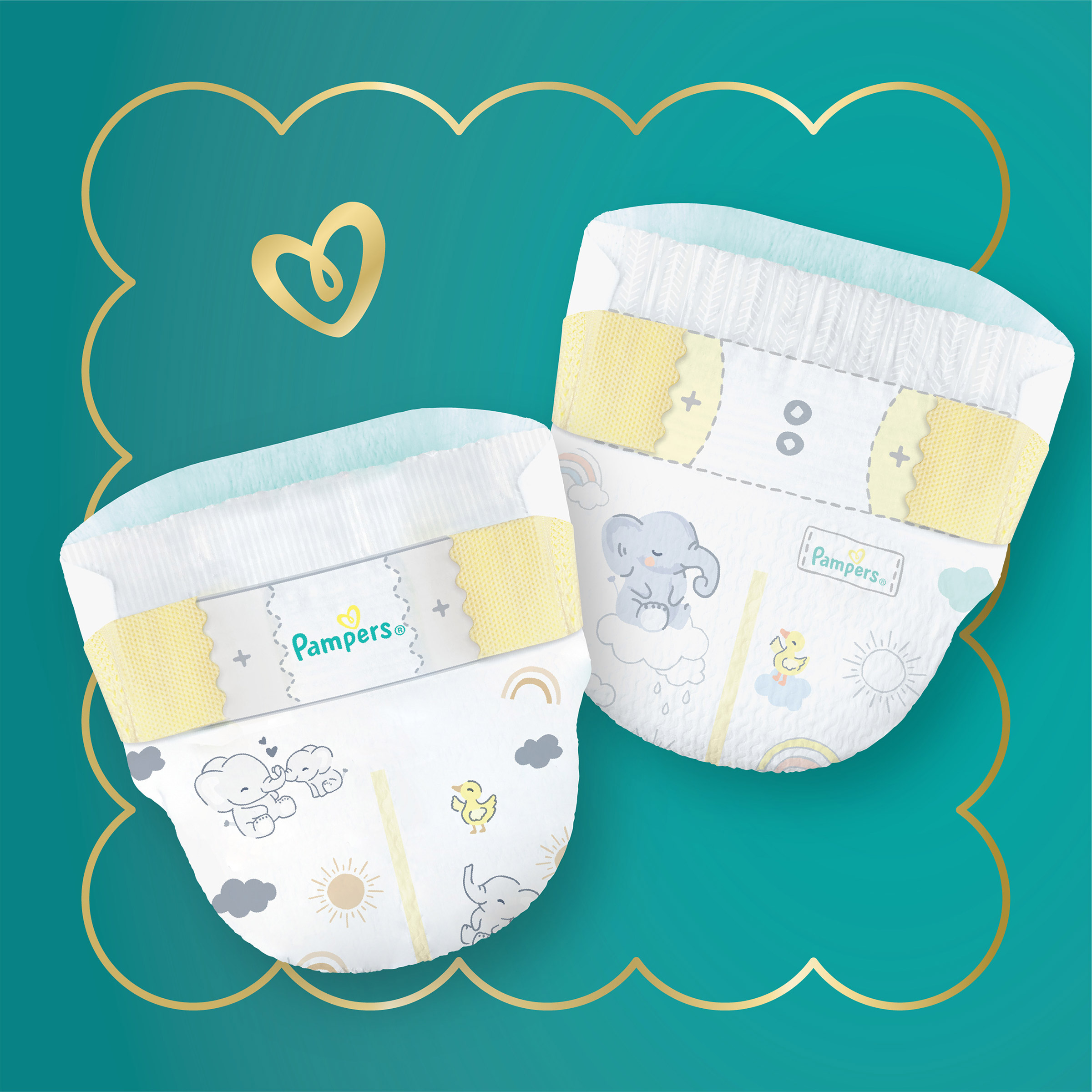 Pampers Swaddlers Ultra Diapers Sizes 1 - 2 | Costco