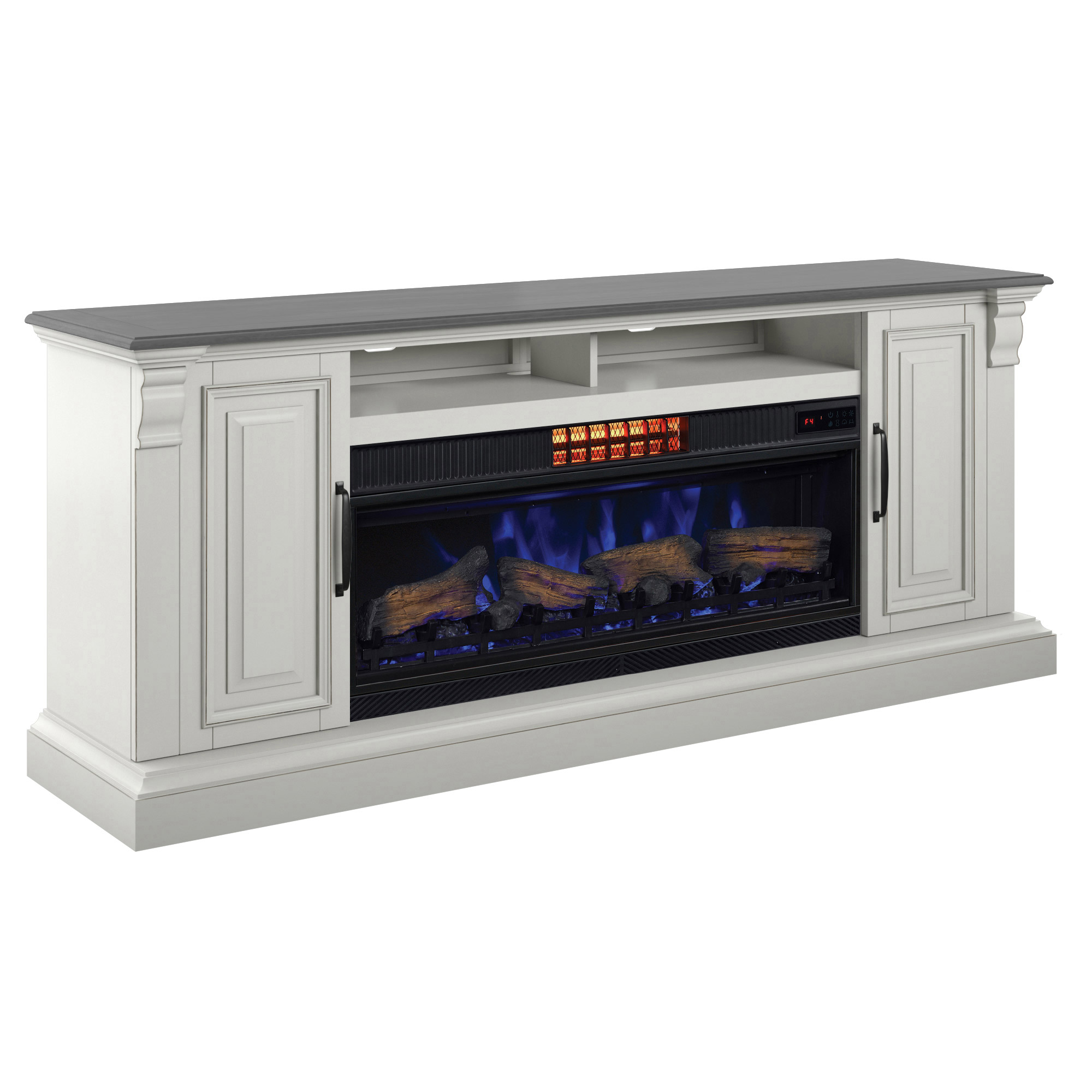 Tresanti Eloise Console with ClassicFlame CoolGlow 2-in-1 Electric ...