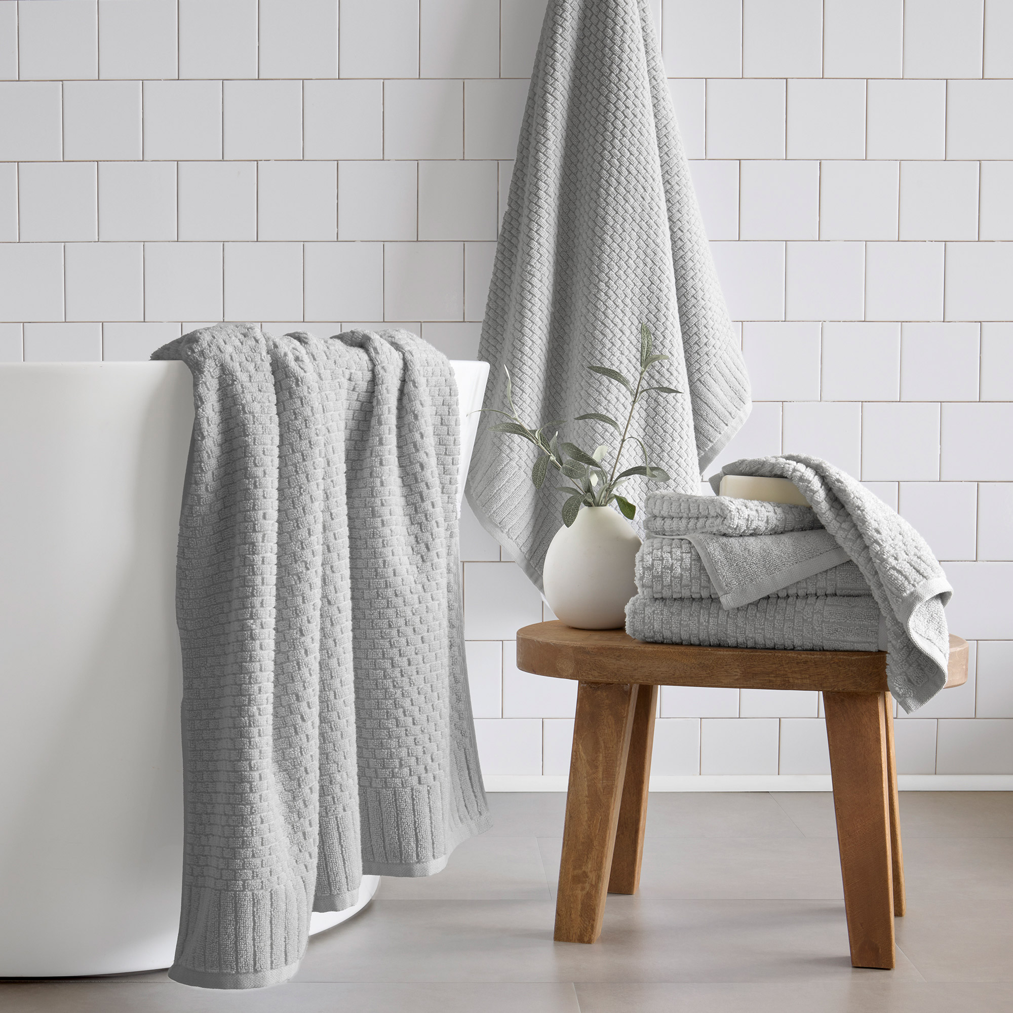 WelHome Textured Towels - 6-piece Set | Costco