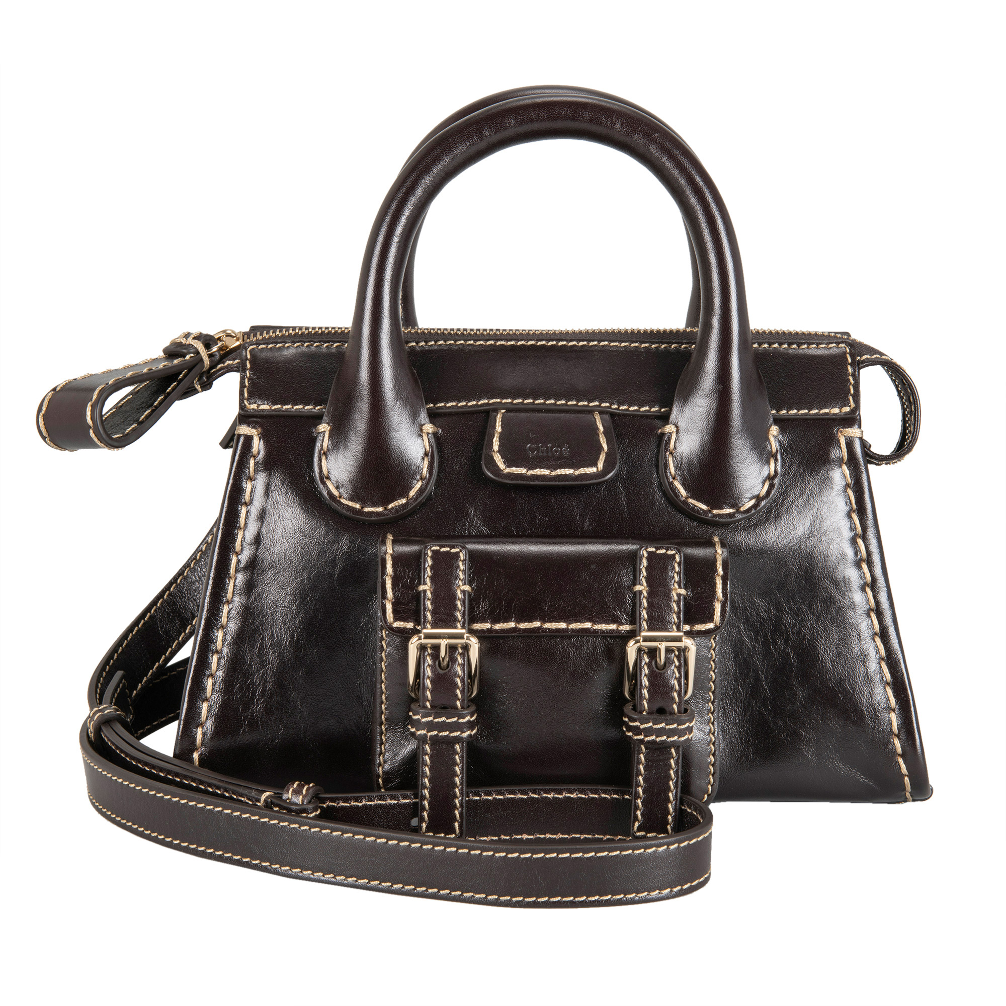 Chloe Edith Mini Bag, Brown | Costco