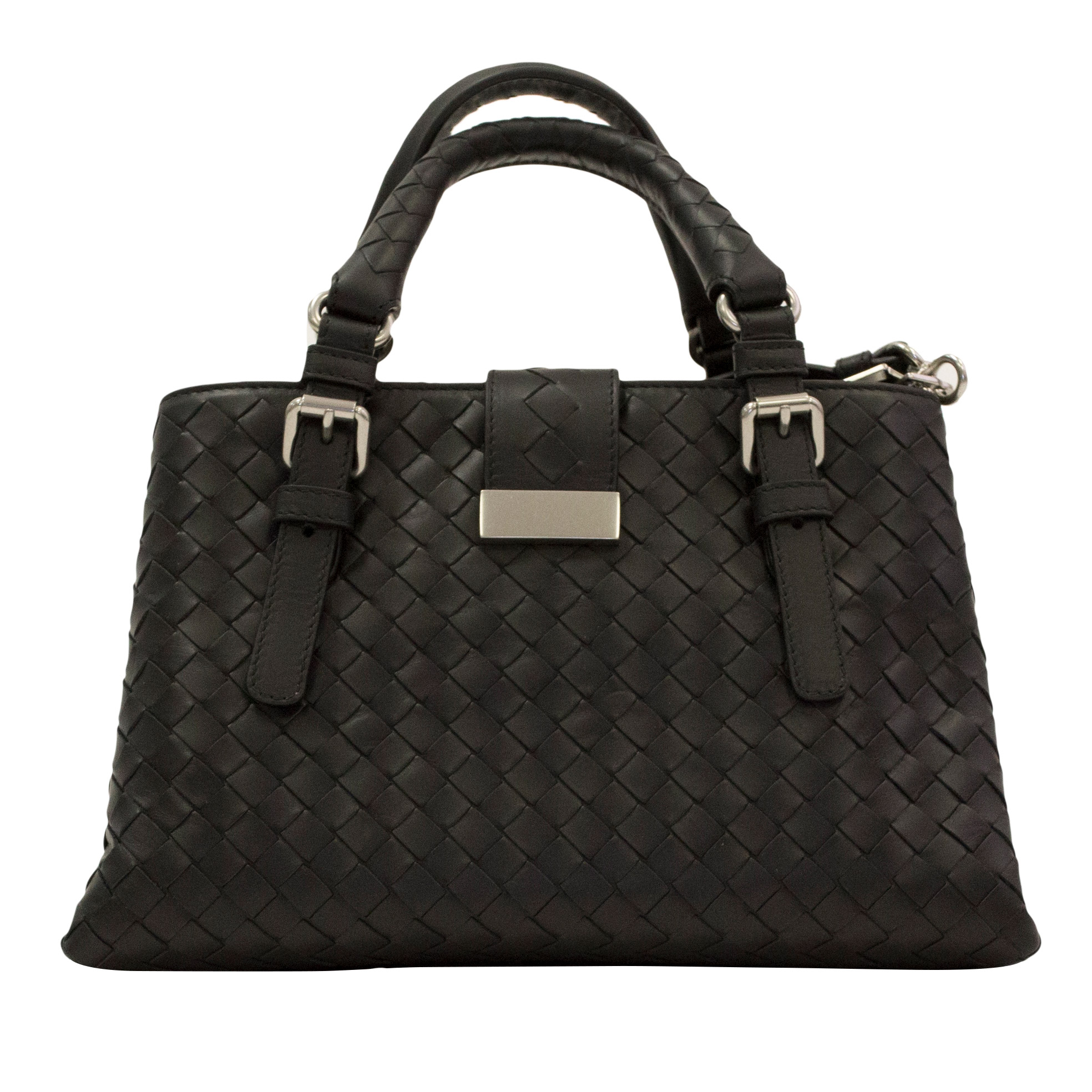 Bottega Veneta Medium Roma Bag, Black | Costco