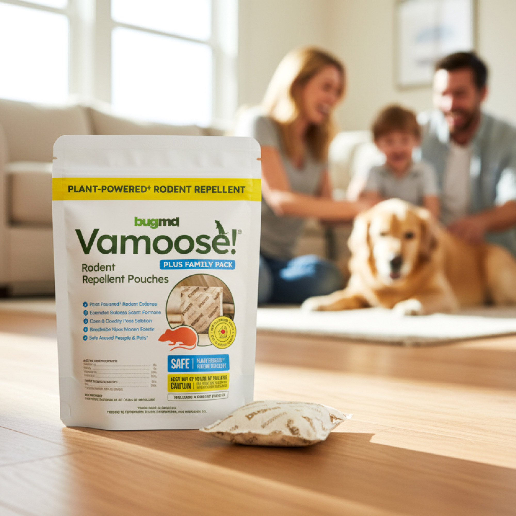BugMD Vamoose Plus Rodent Repellent Pouches, 8-pack | Costco