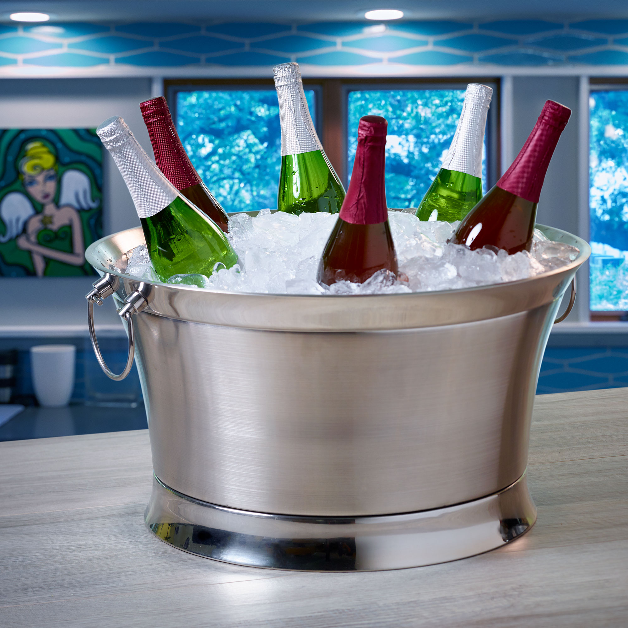 BirdRock Home Double Wall Stainless Steel Beverage Tub | Costco