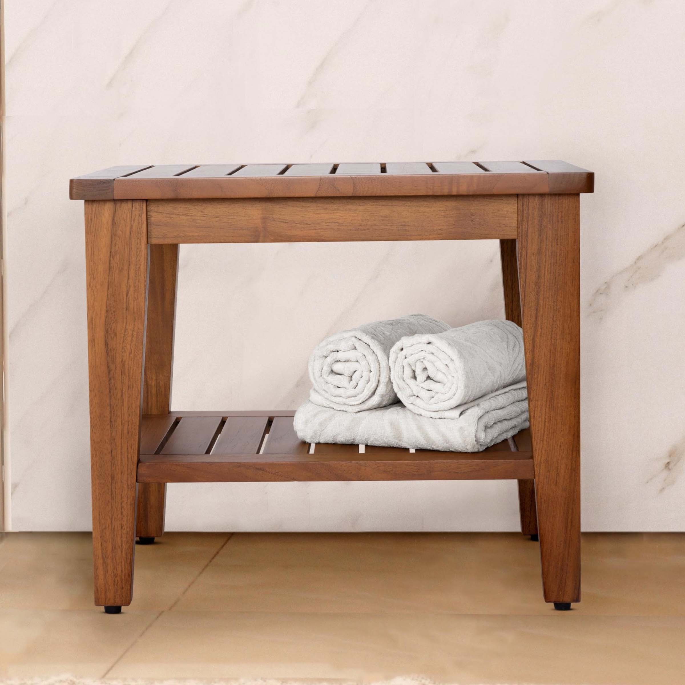 Seville Flat Teak Bench | Costco