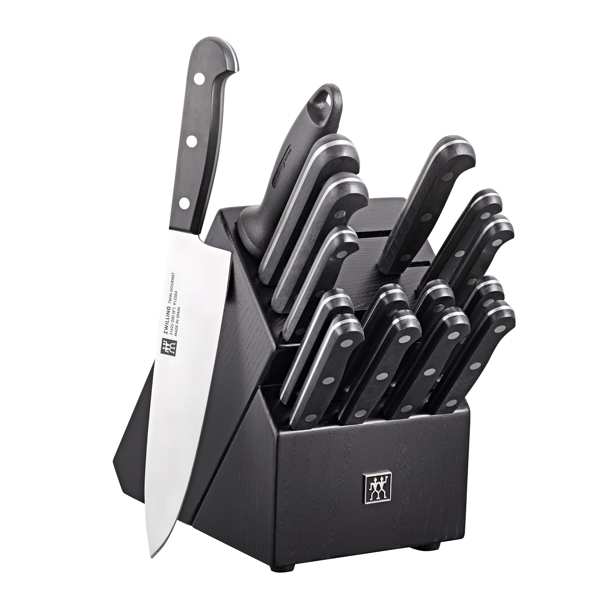 Zwilling Ja Henckels Twin Signature 19piece Knife Block Flatware