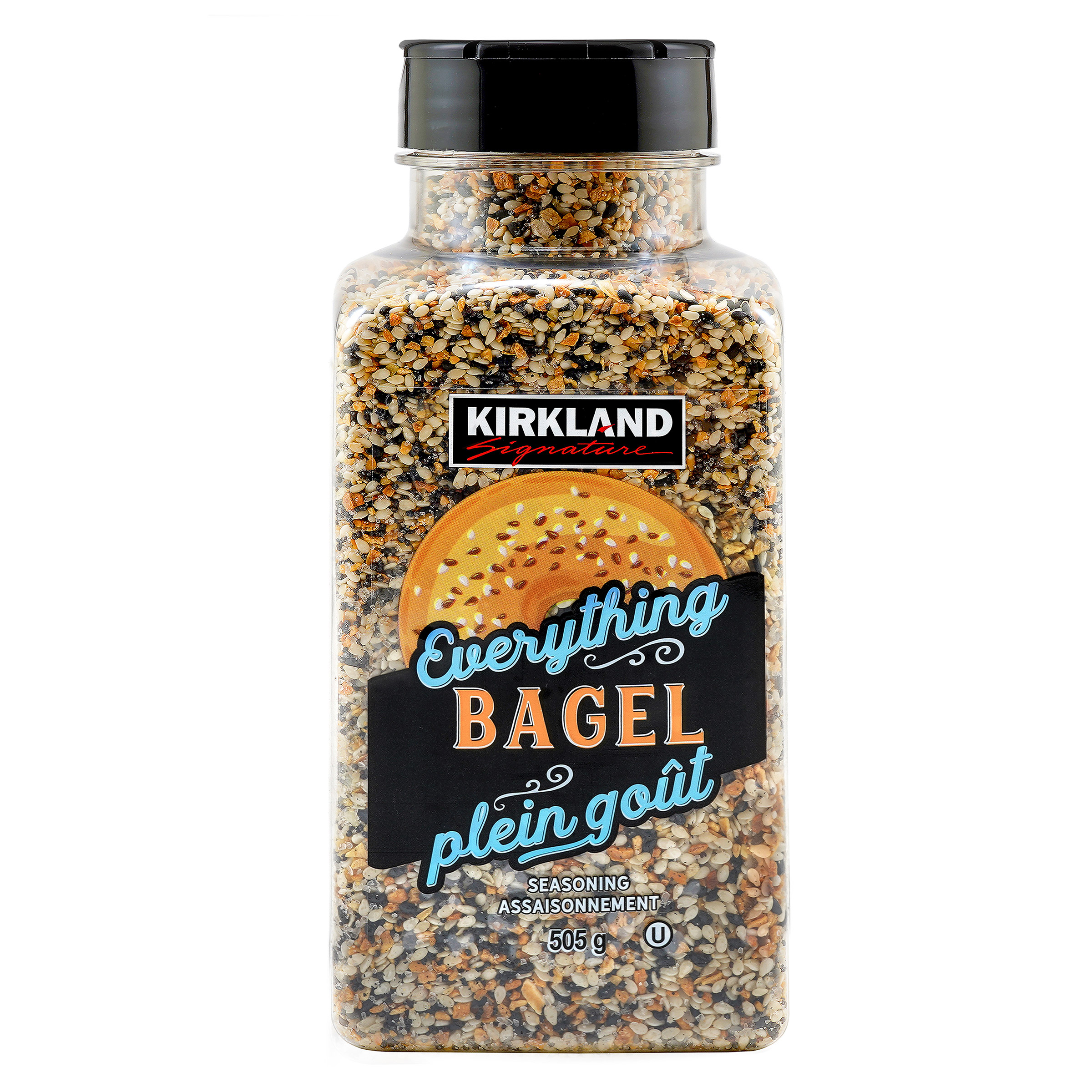 Kirkland Signature Everything Bagel Seasoning 505 g | Costco