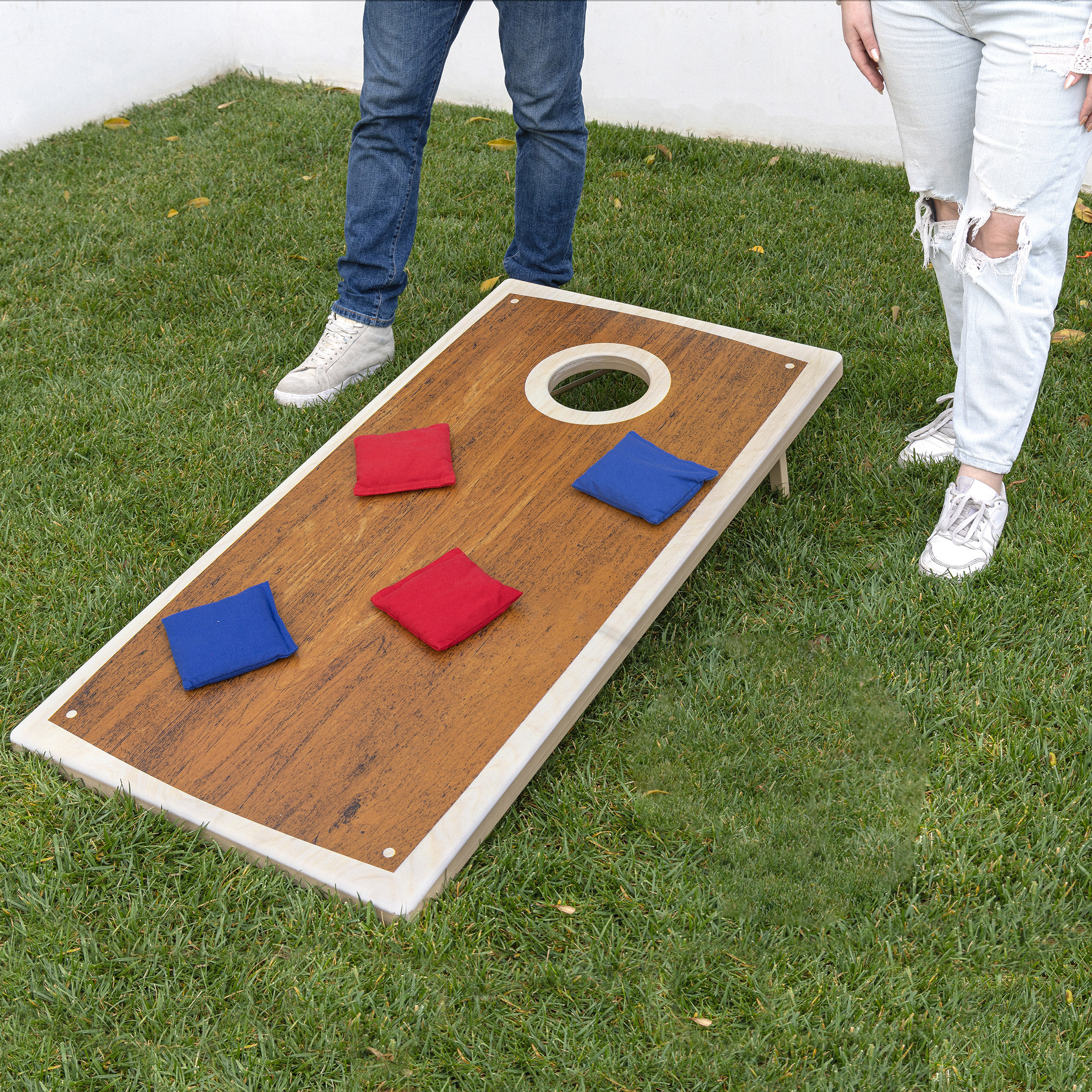 GoSports Tough Toss All Weather Cornhole Set | Costco