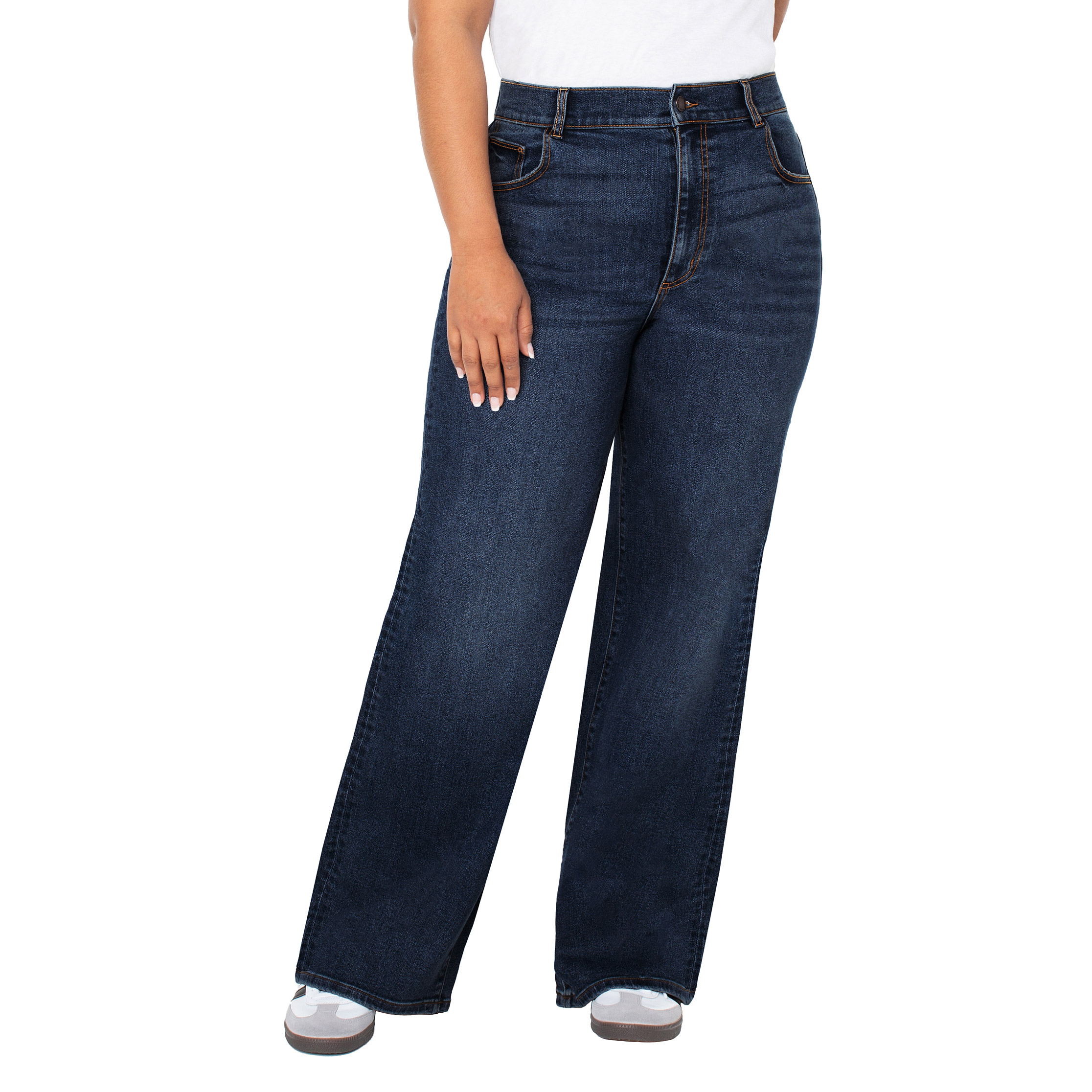 Well Worn Women's Wide Leg Jean | Costco