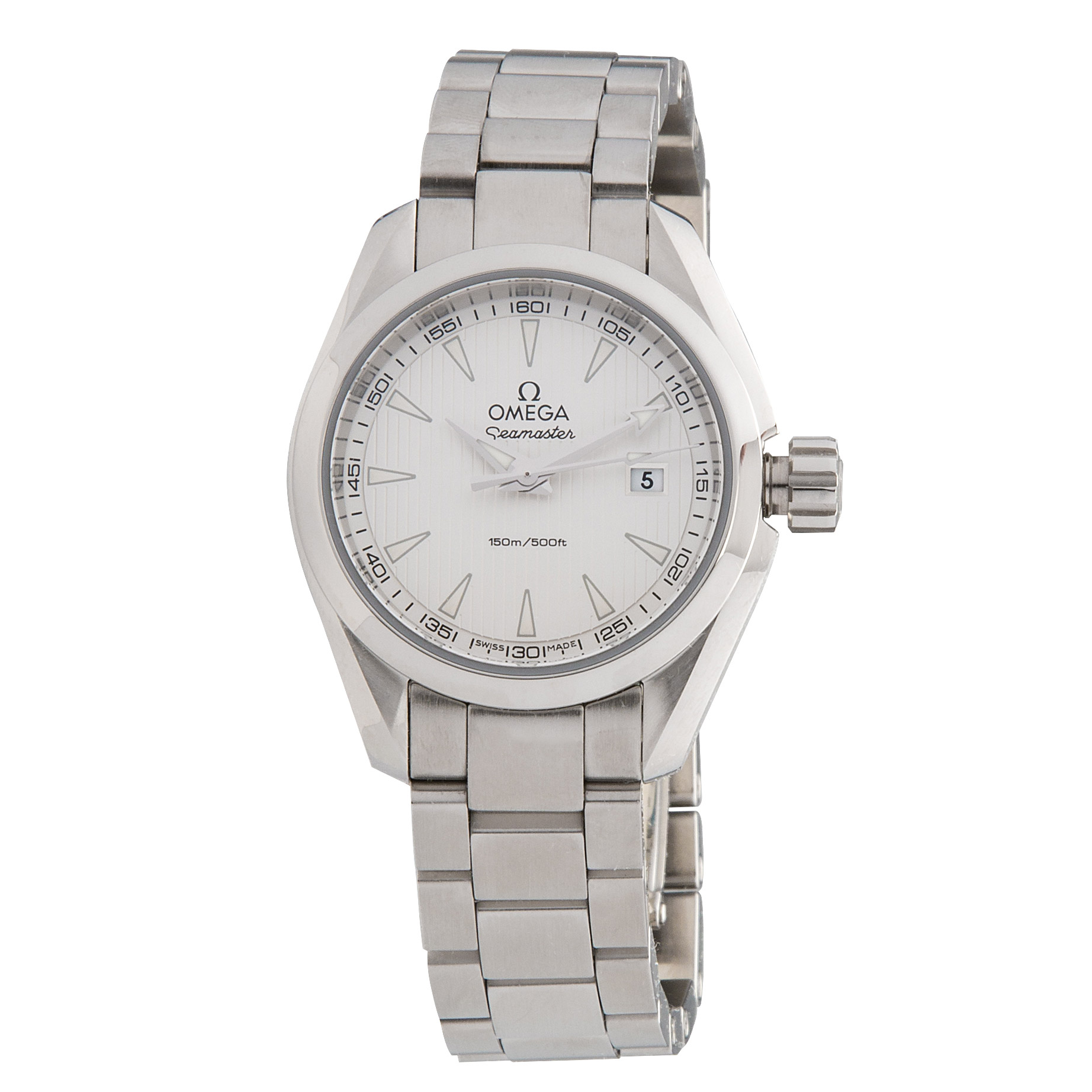 Omega Aqua Terra Silver Dial Ladies Watch | Costco