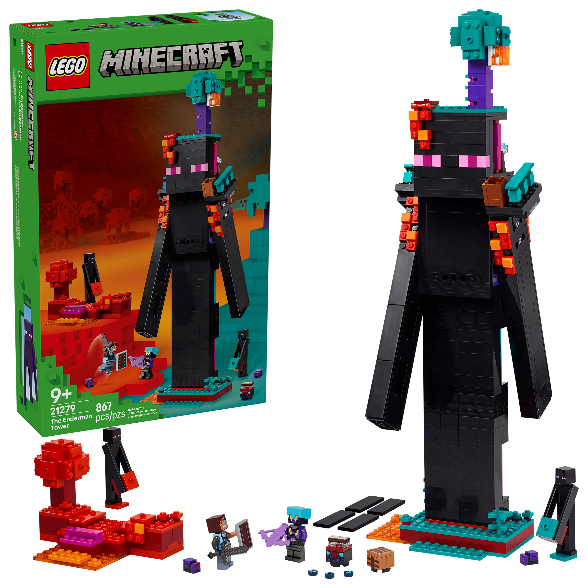 LEGO Minecraft The Enderman Tower 21279 | Costco