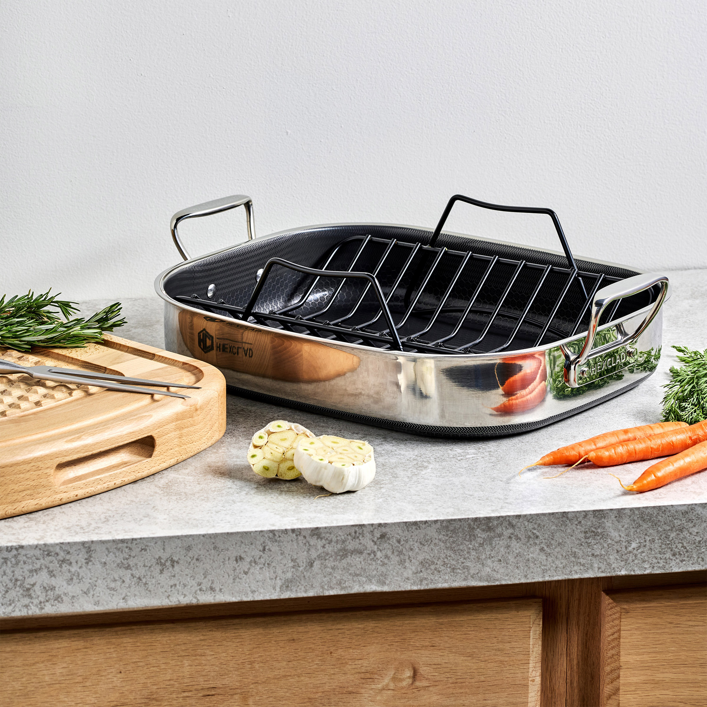 Hexclad 9-piece Roasting Bundle | Costco