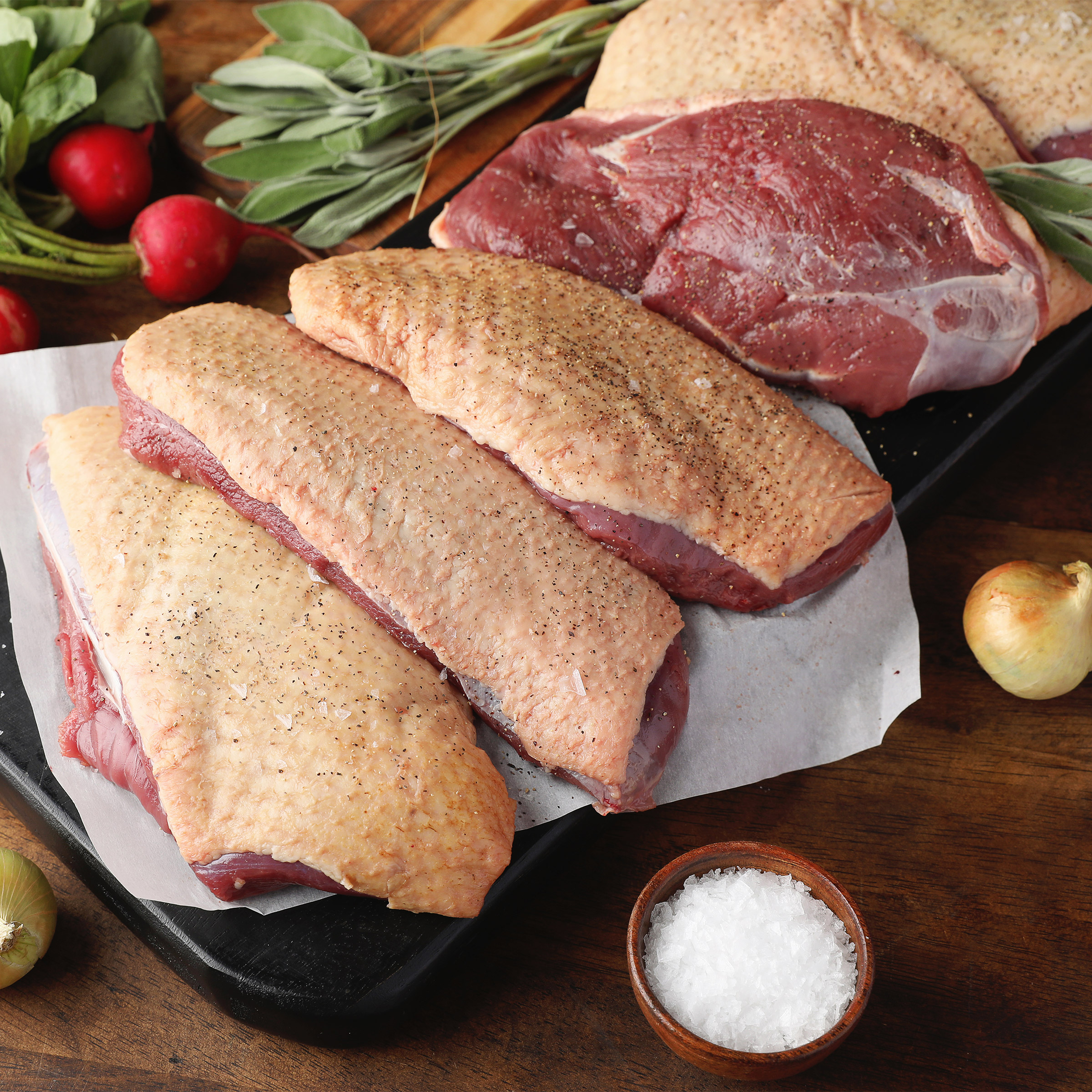 D'Artagnans 6 Duck Magret Breast and 6 Duck Leg Confit, 6.3lbs | Costco