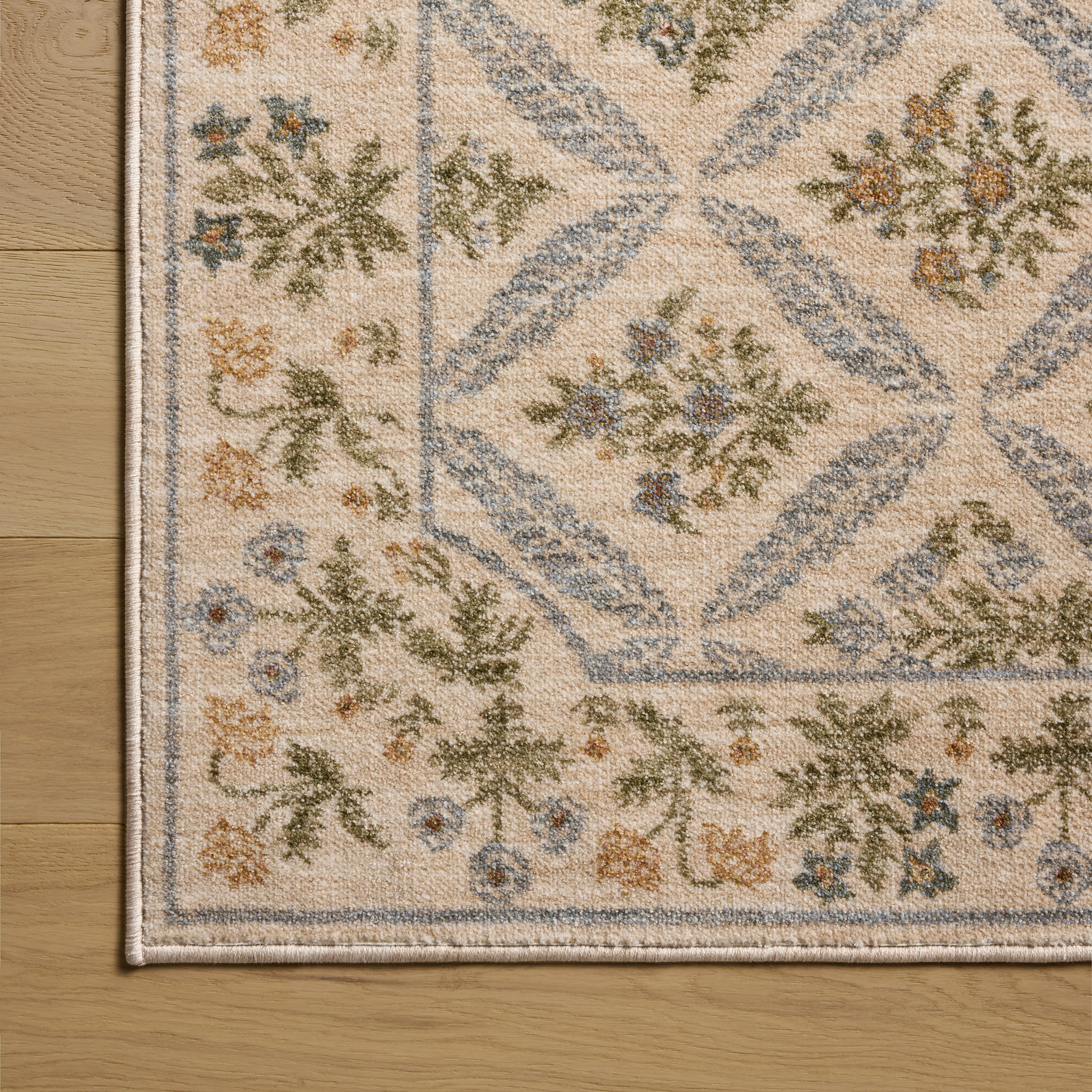 Rifle Paper Co. x Loloi Figaro Area Rug, Cream, 2'8” x 3'9” | Costco