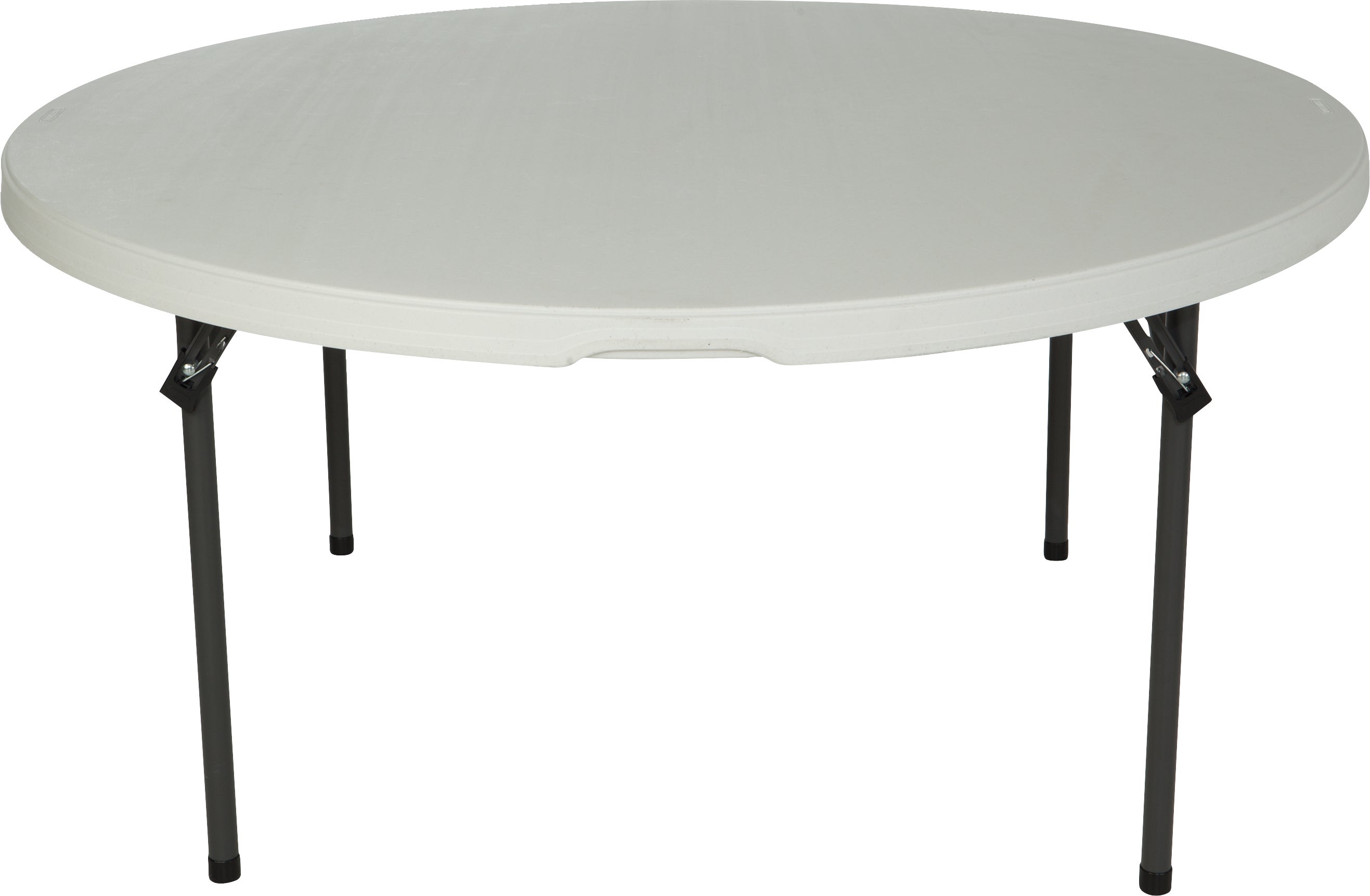 Lifetime Round Folding Table 60 Dia x 29 H Almond Costco