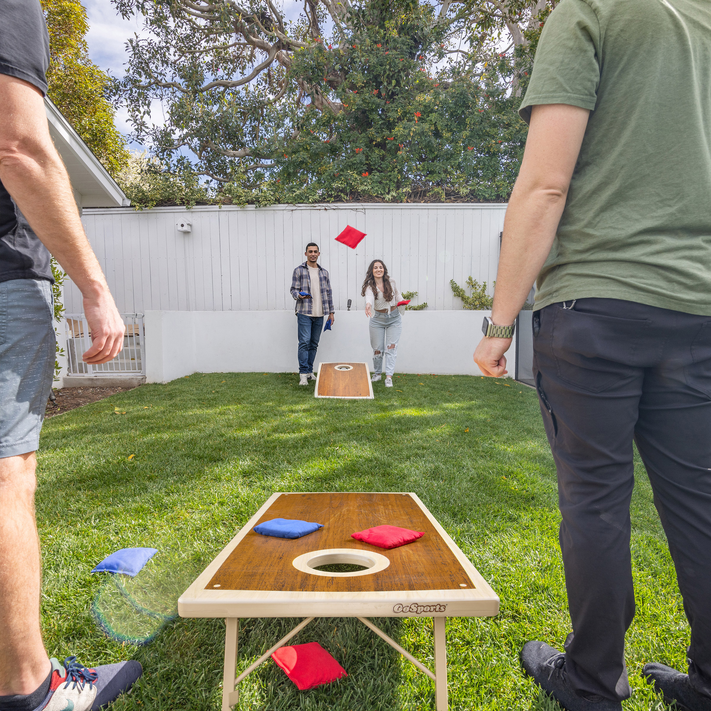 GoSports Tough Toss All Weather Cornhole Set | Costco