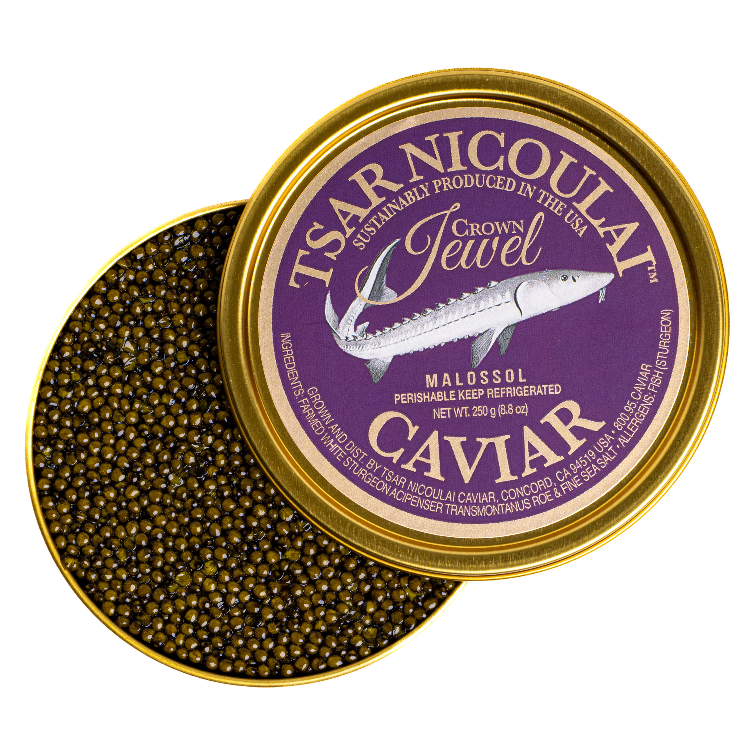 Tsar Nicoulai Caviar Limited Edition Crown Jewel Gift Set | Costco