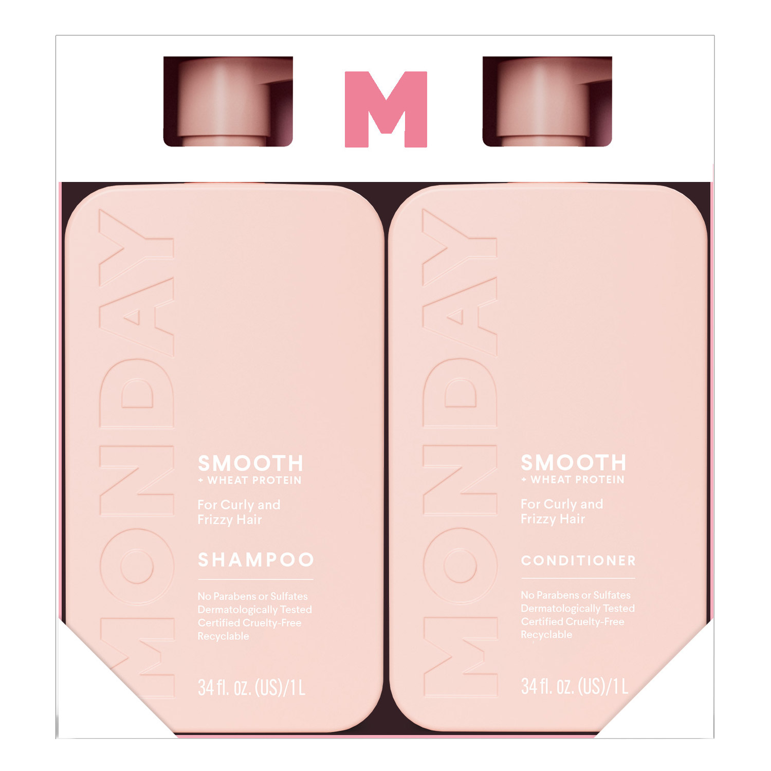 MONDAY Haircare SMOOTH Shampoo and Conditioner Set, 34 fl oz Each | Costco