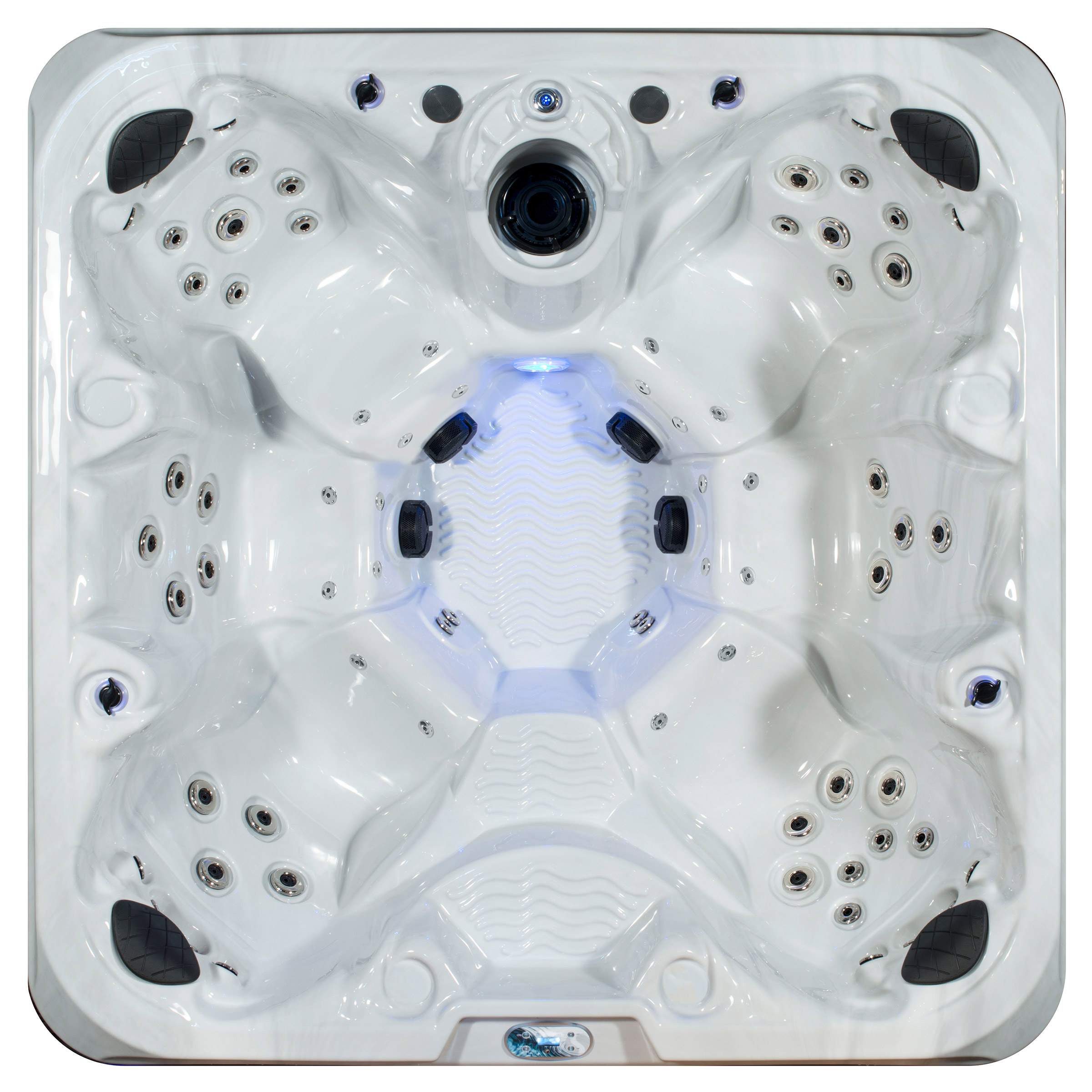 Evolution by Strong Spas Monarch 90-jet, 7-person Acrylic Spa | Costco