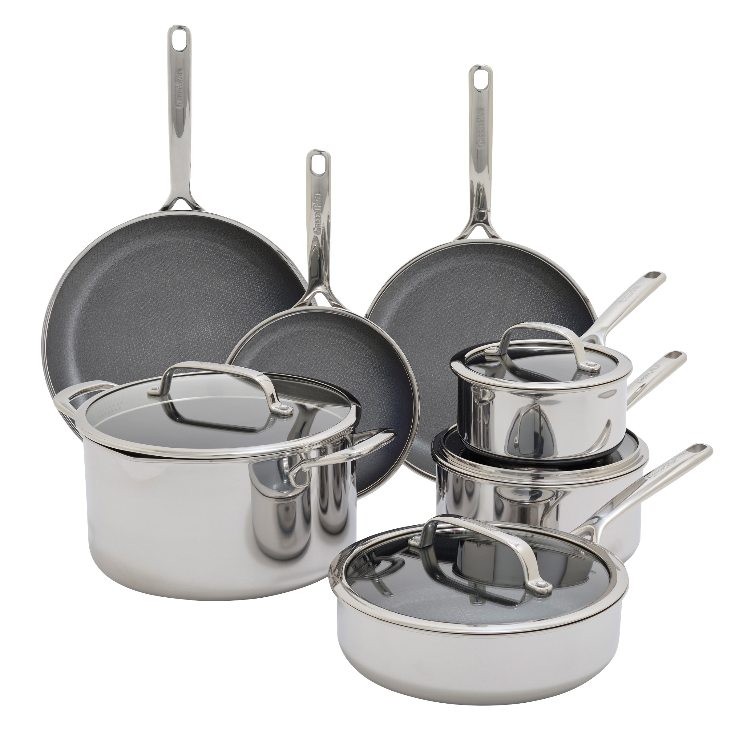 GreenPan Spectra Diamond 11-piece Cookware Set | Costco