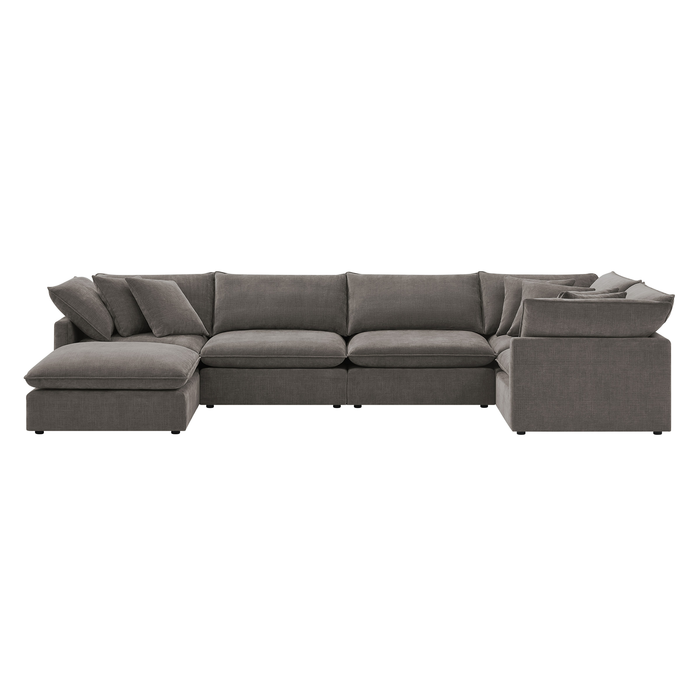 Mira 6-piece Fabric Modular Sectional | Costco