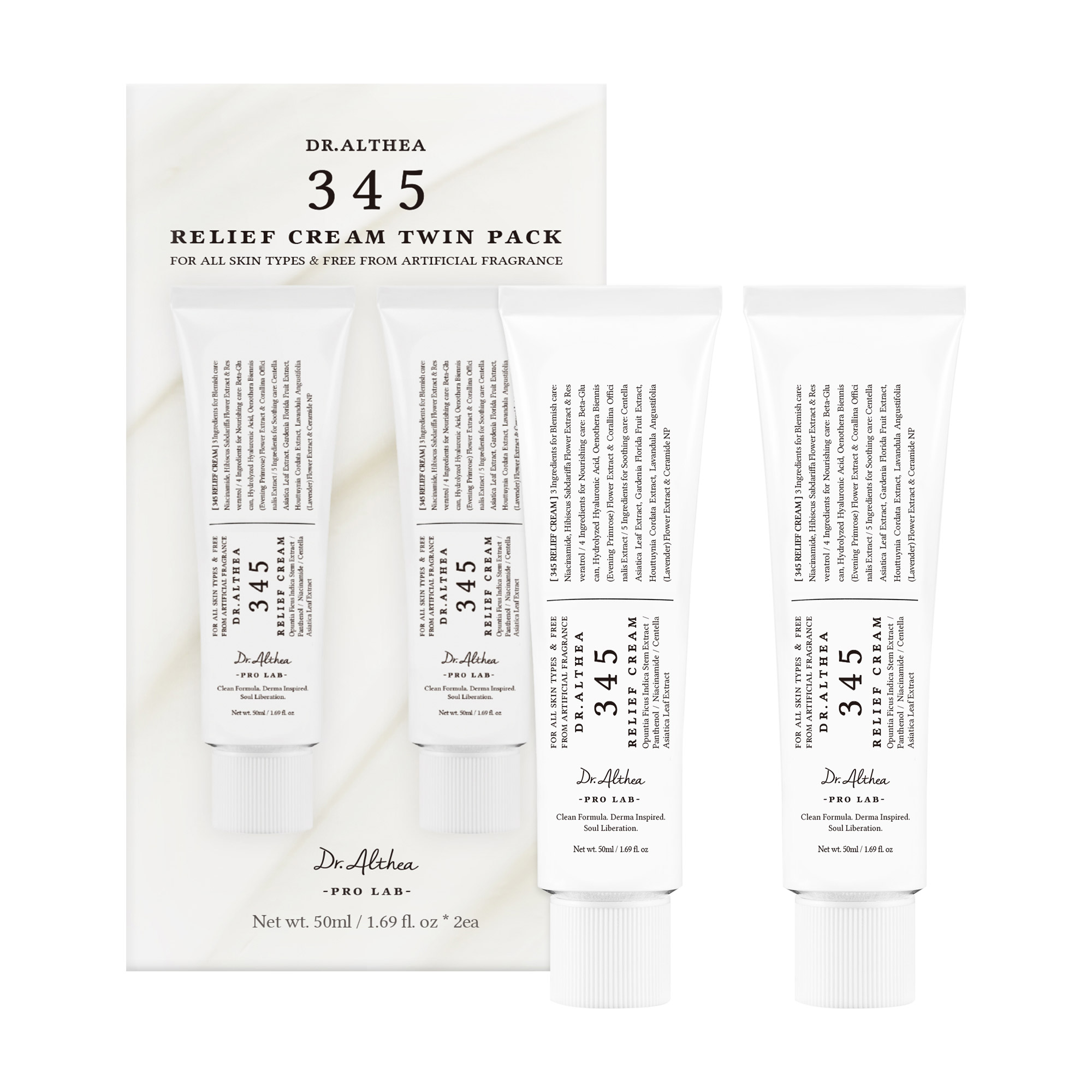 Dr. Althea 345 Relief Cream, 1.69 fl oz, 2-pack | Costco