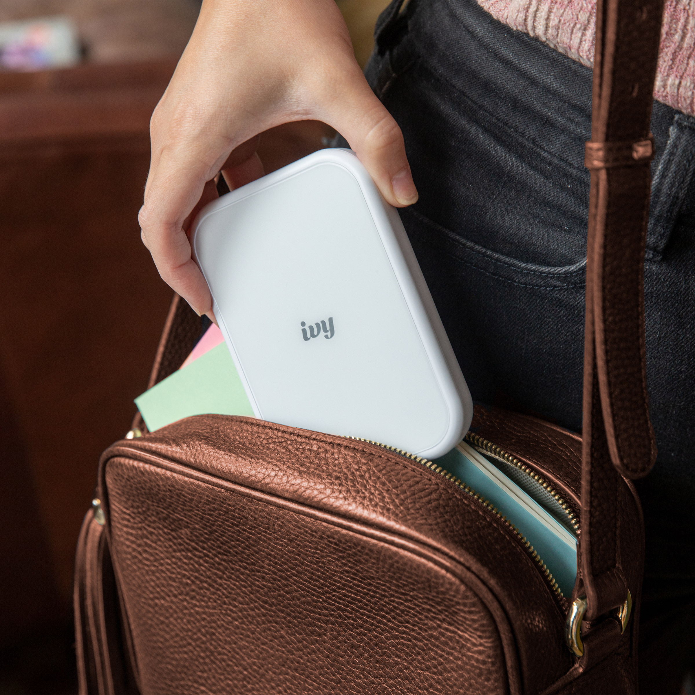 Canon IVY 2 Mini Photo Printer Bundle - White | Costco