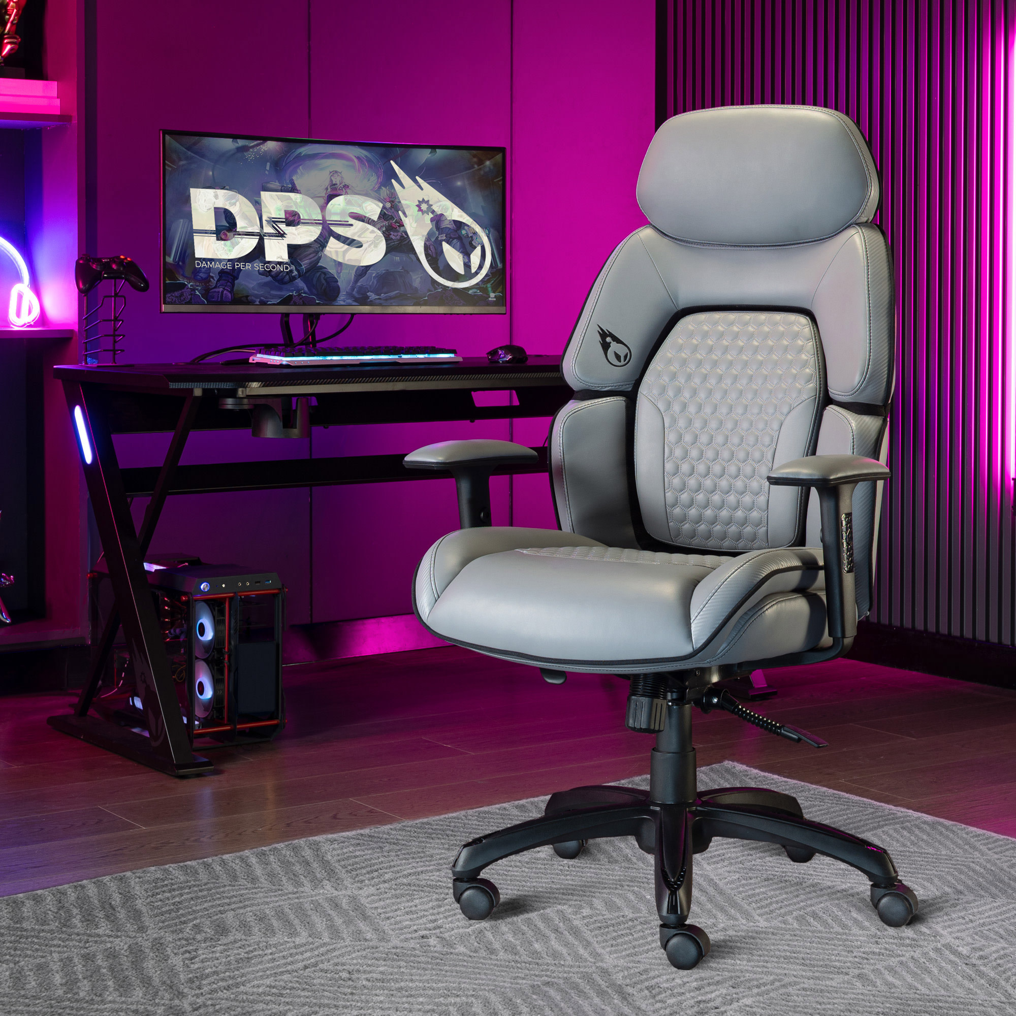 DPS Centurion Gaming Chair with Adjustable Headrest | Costco