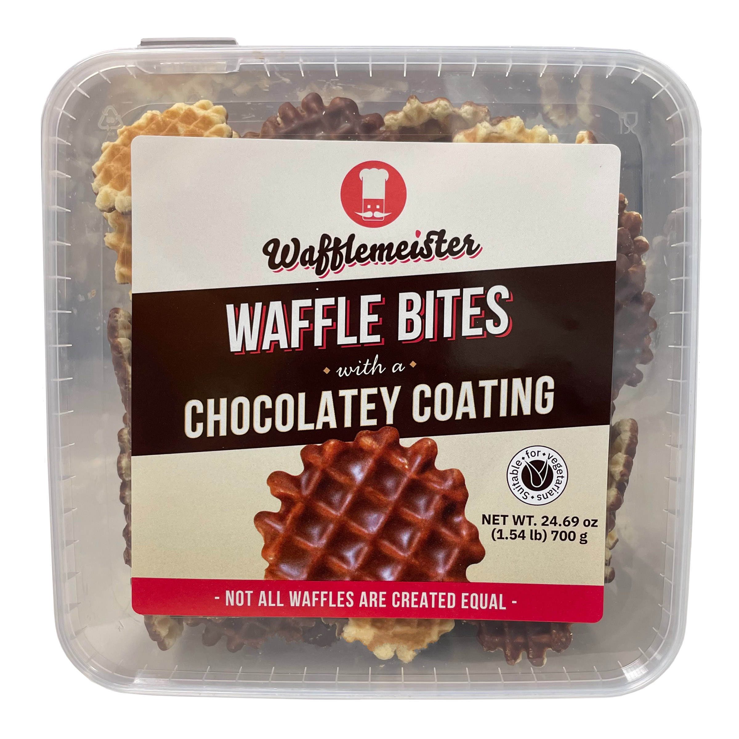 Wafflemeister Chocolate Waffle Bites, 24.69 oz | Costco