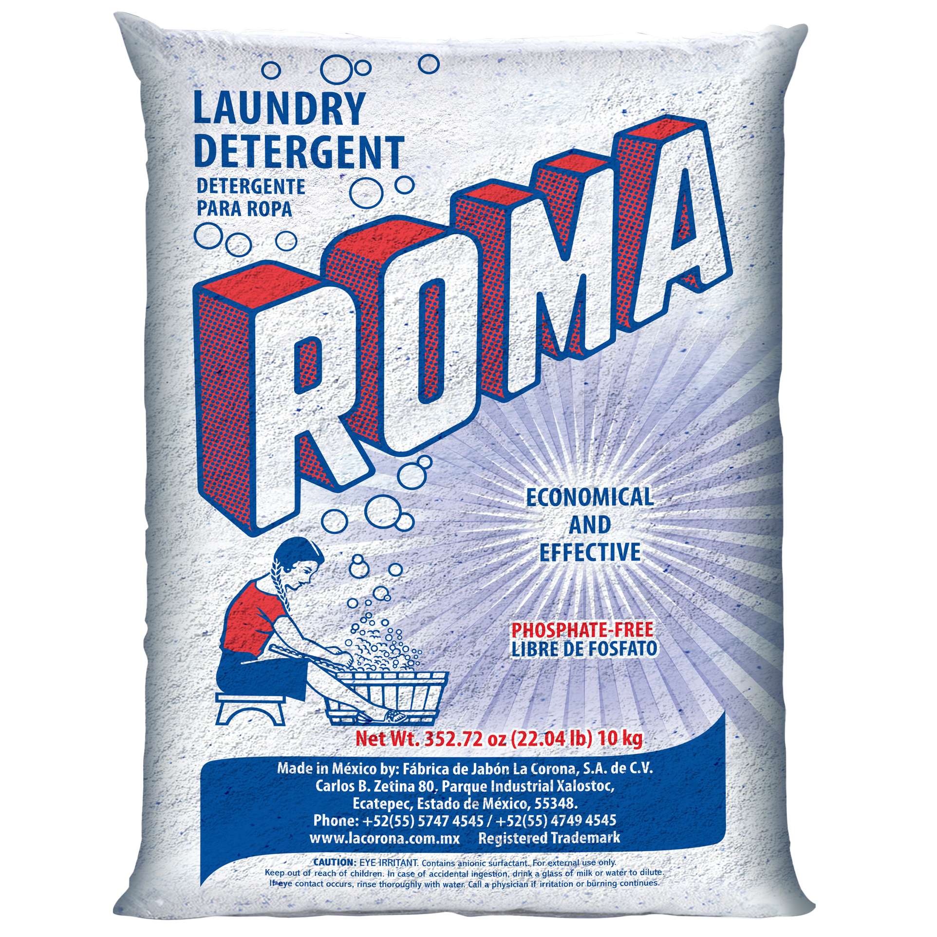 Roma Laundry Detergent, 22 lbs | Costco
