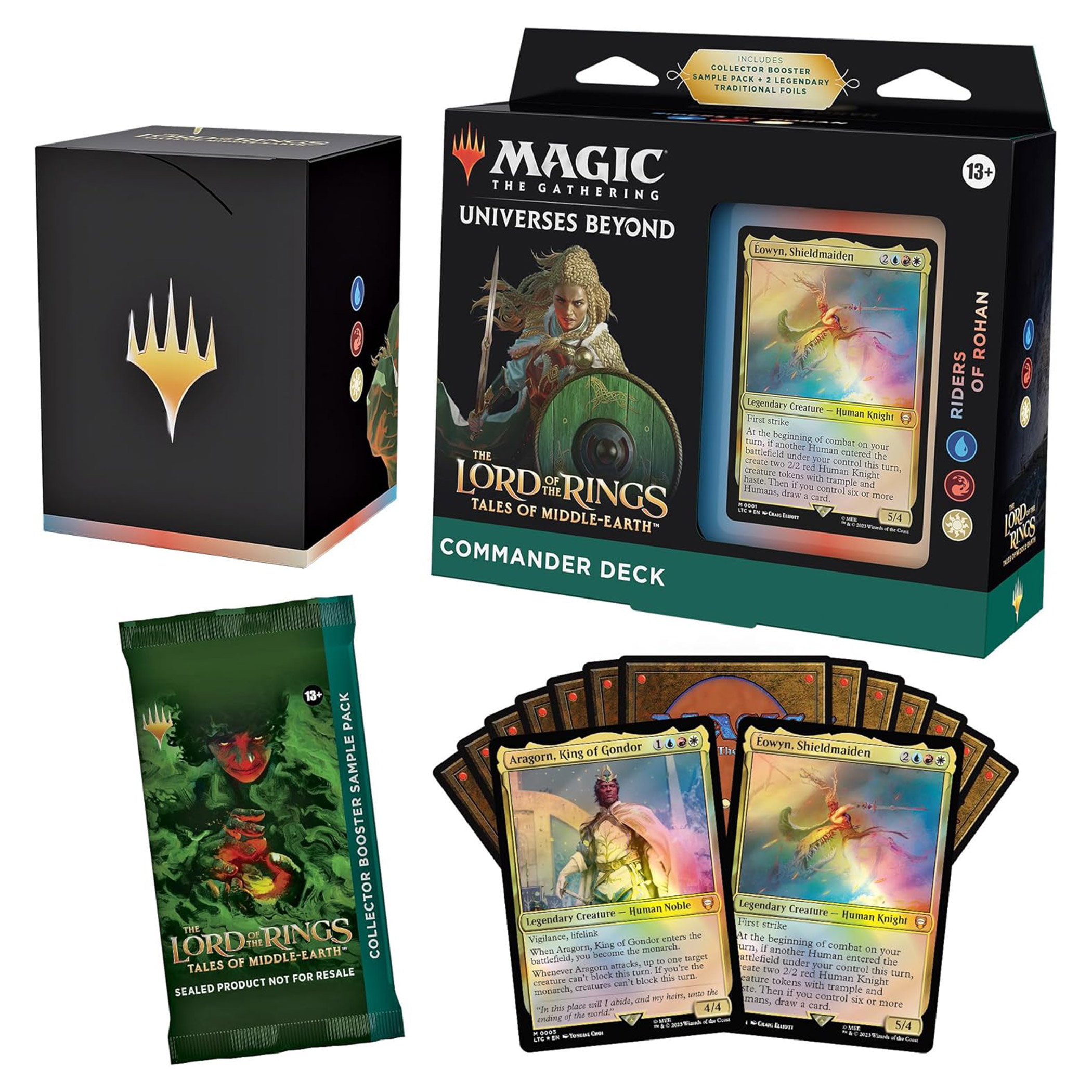 Magic the Gathering The Lord of the Rings Commander Bundle – Riders of ...