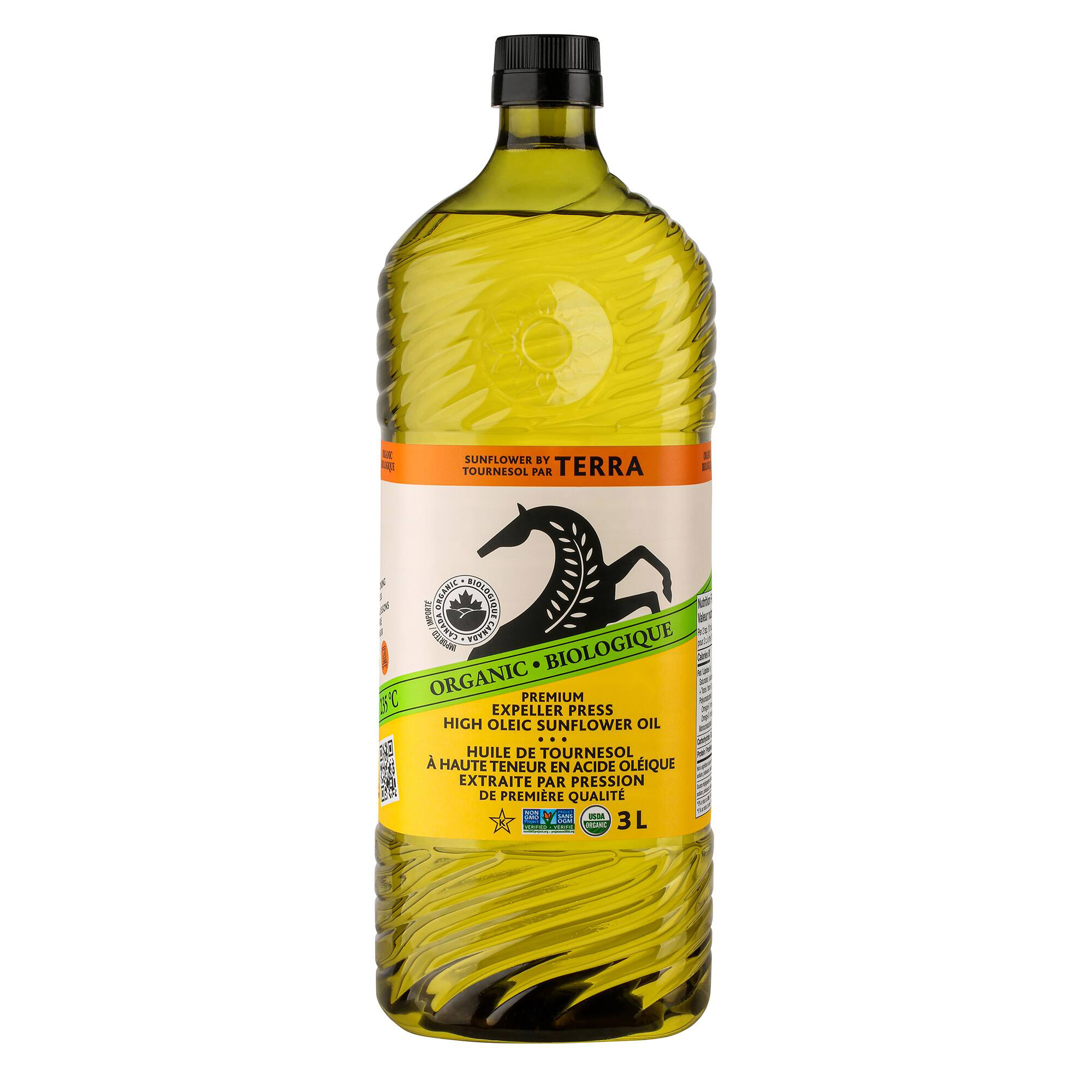 Sunflower by Terra Organic High Oleic Sunflower Oil, 3 L | Costco