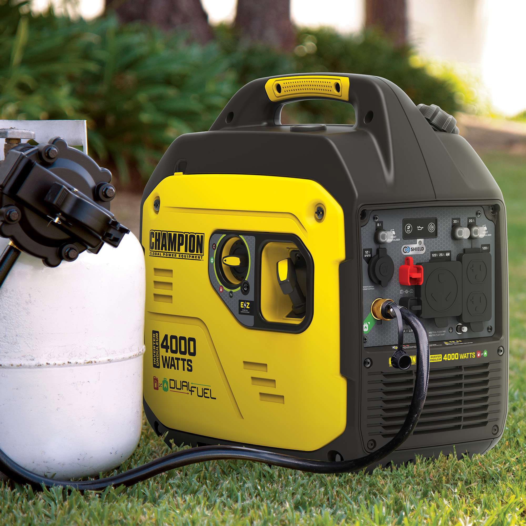 Champion 3000W Running / 4000W Peak Dual Fuel Inverter Generator | Costco