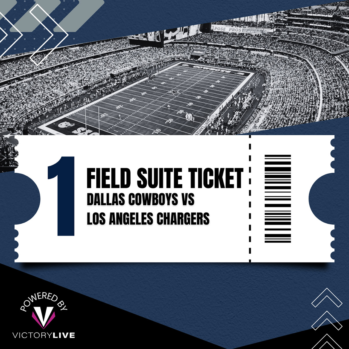 Los Angeles Chargers at Dallas Cowboys - One Suite Ticket | Costco